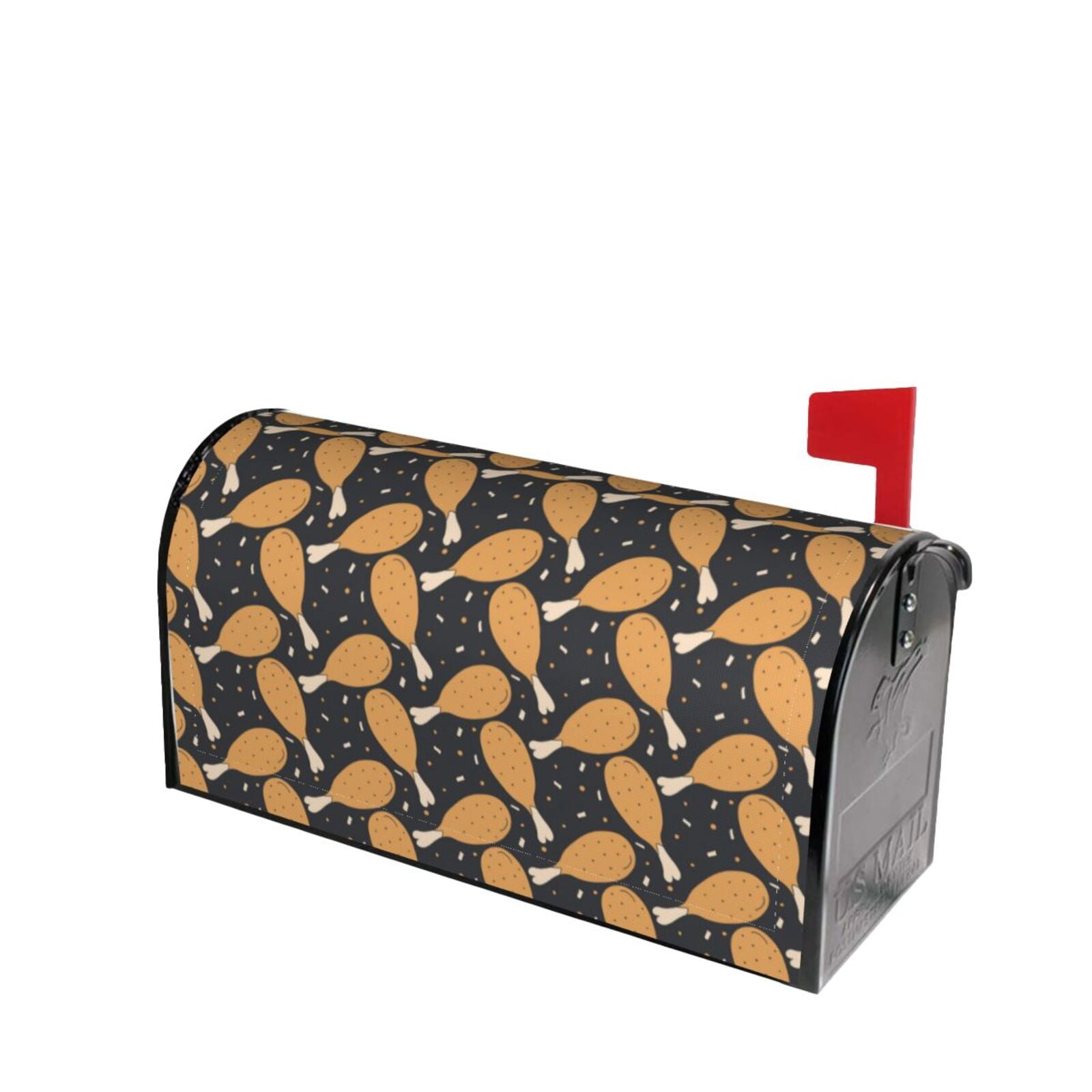 Lsque Chicken Legs Mailbox Cover Standard Size ,Magnetic Mailbox Covers ...