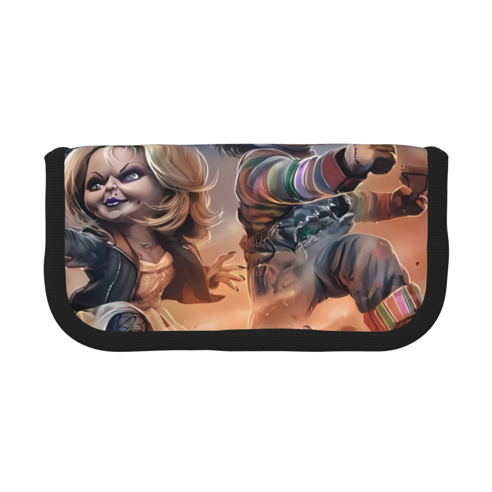 Lsque Chucky Pattern Canvas Pen Case - Pencil Pouch - Makeup Bag ...
