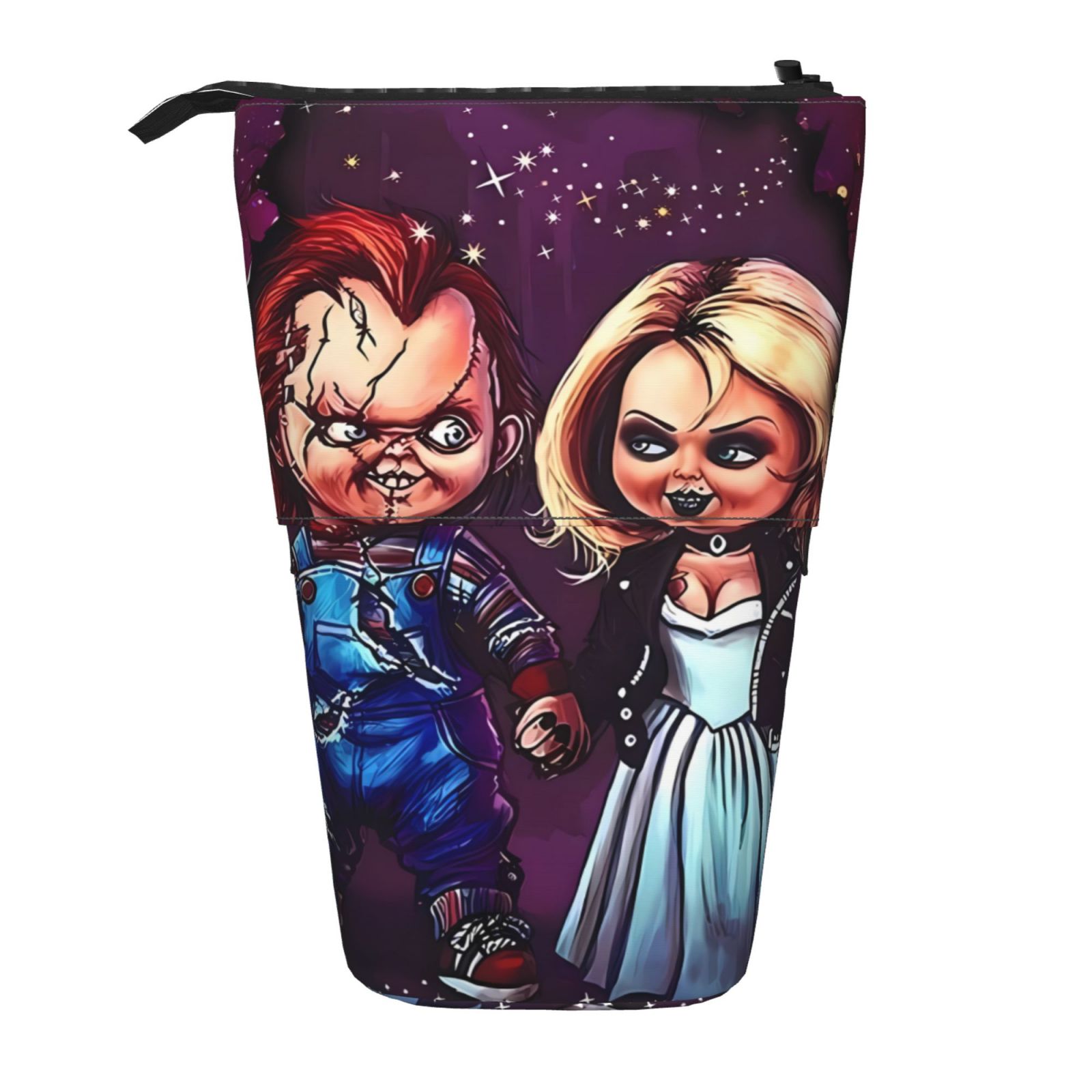 Lsque Chucky Pattern Telescopic Pencil Bag Pen Holder Stationery Case ...