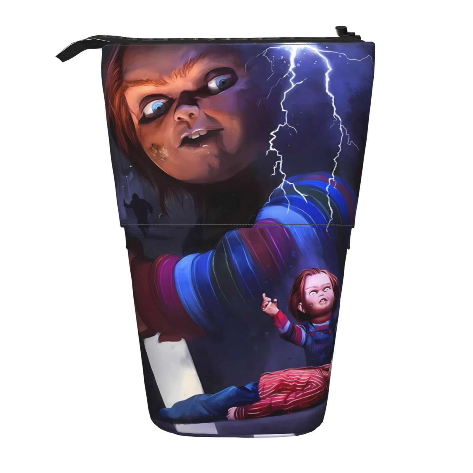 Lsque Chucky Pattern Telescopic Pencil Bag Pen Holder Stationery Case ...