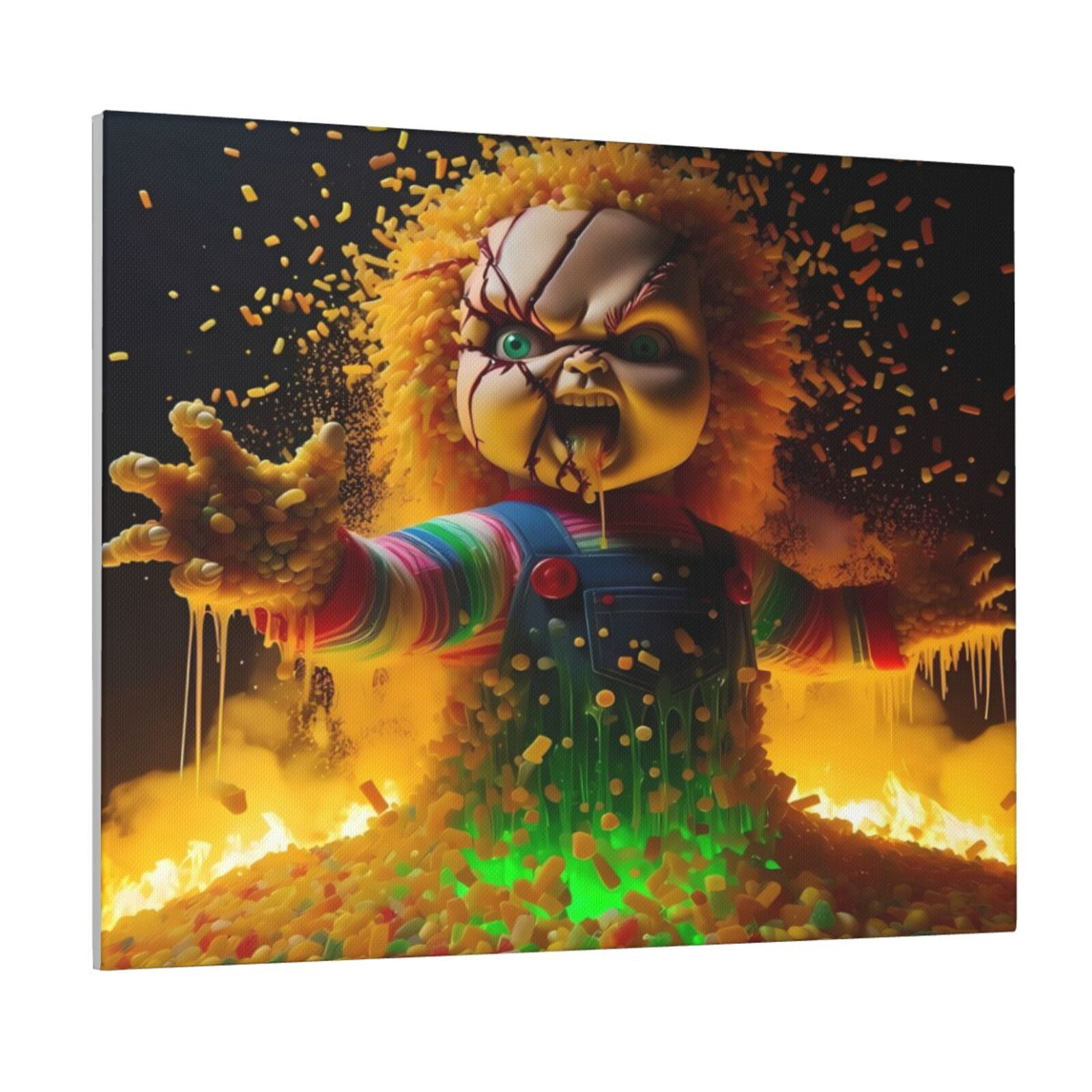 Lsque Chucky Print Wall Art – Decorative Picture for Living Room ...