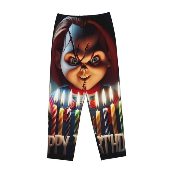 Lsque Chucky Print Women's Pajama Pants, Lounge Pant - Comfortable Home ...