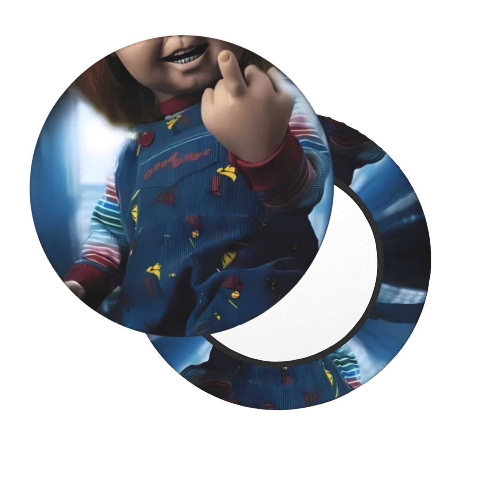 Lsque Chucky Round Bar chair cushion covers Velvet Fabric Premium ...
