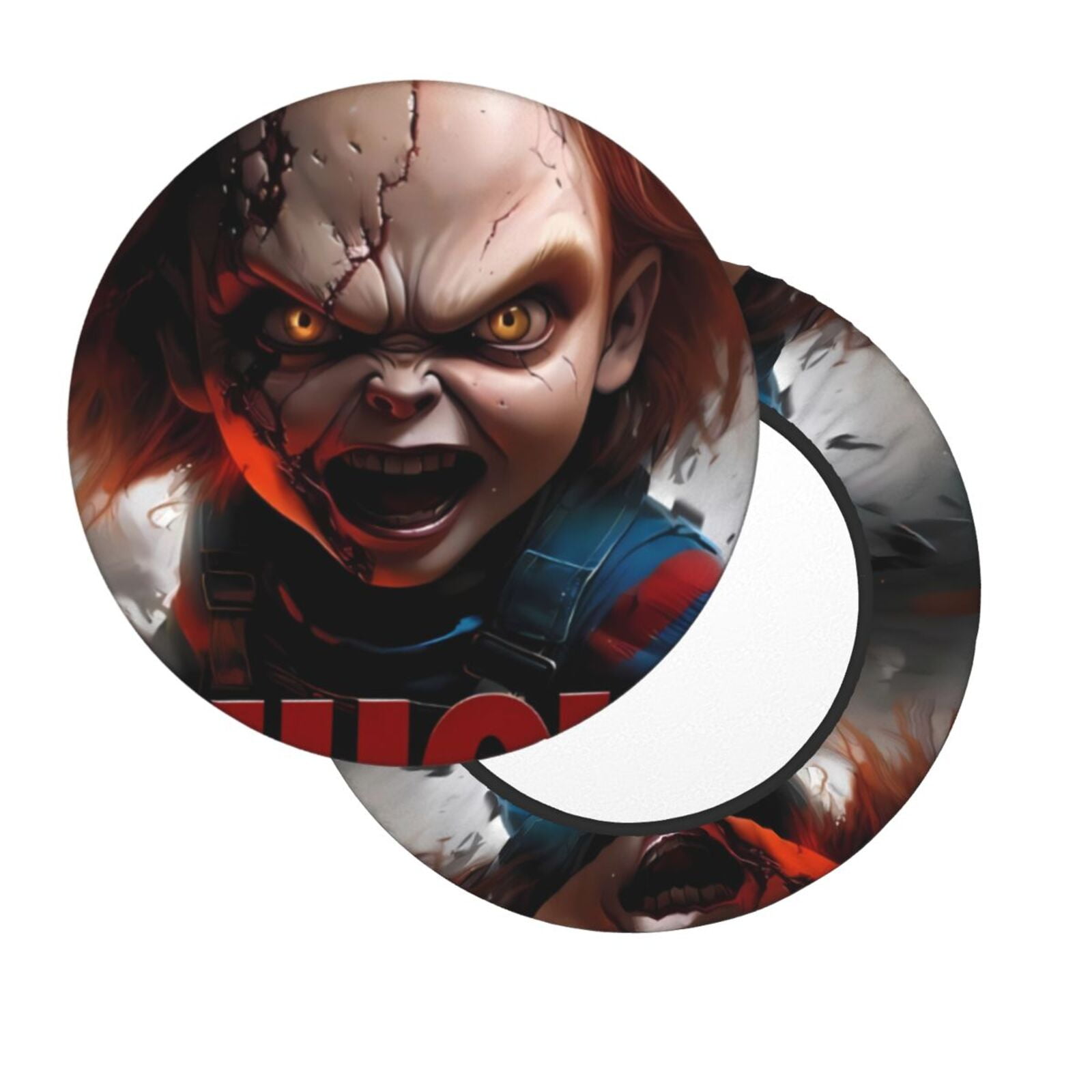 Lsque Chucky Round Bar chair cushion covers Velvet Fabric Premium ...