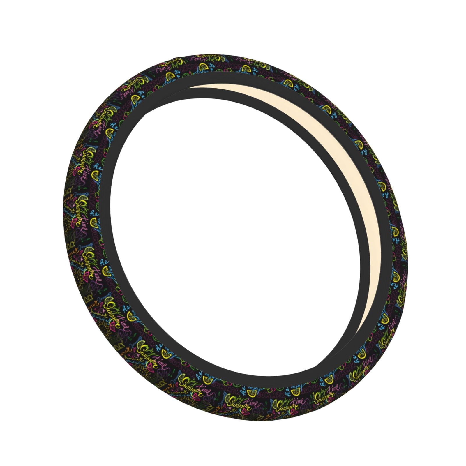 Lsque Color Summer Ultra Soft Car Steering Wheel Cover for Women ...