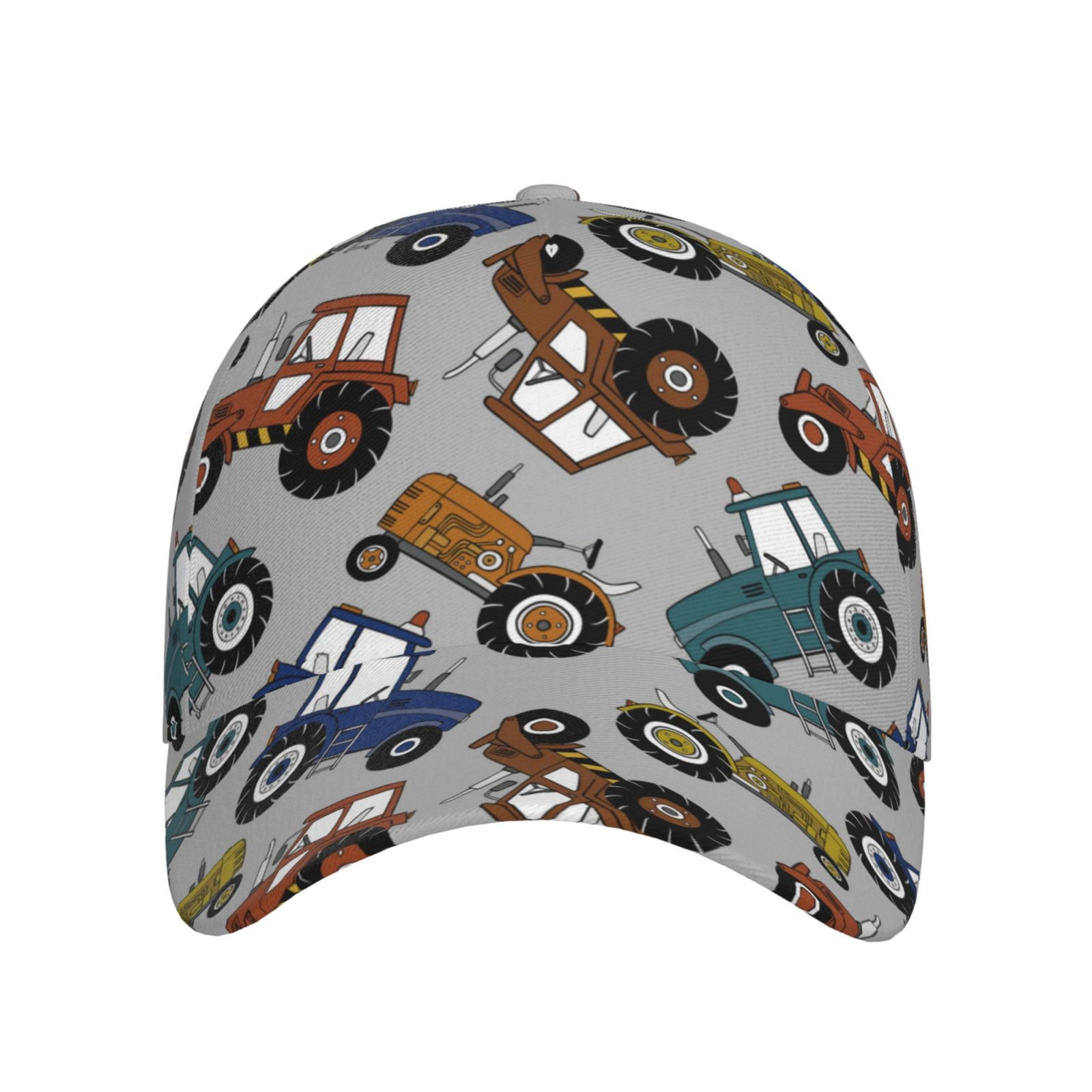 Lsque Color Tractor Baseball Cap Trucker Low Profile Hat Golf Dad Hat ...