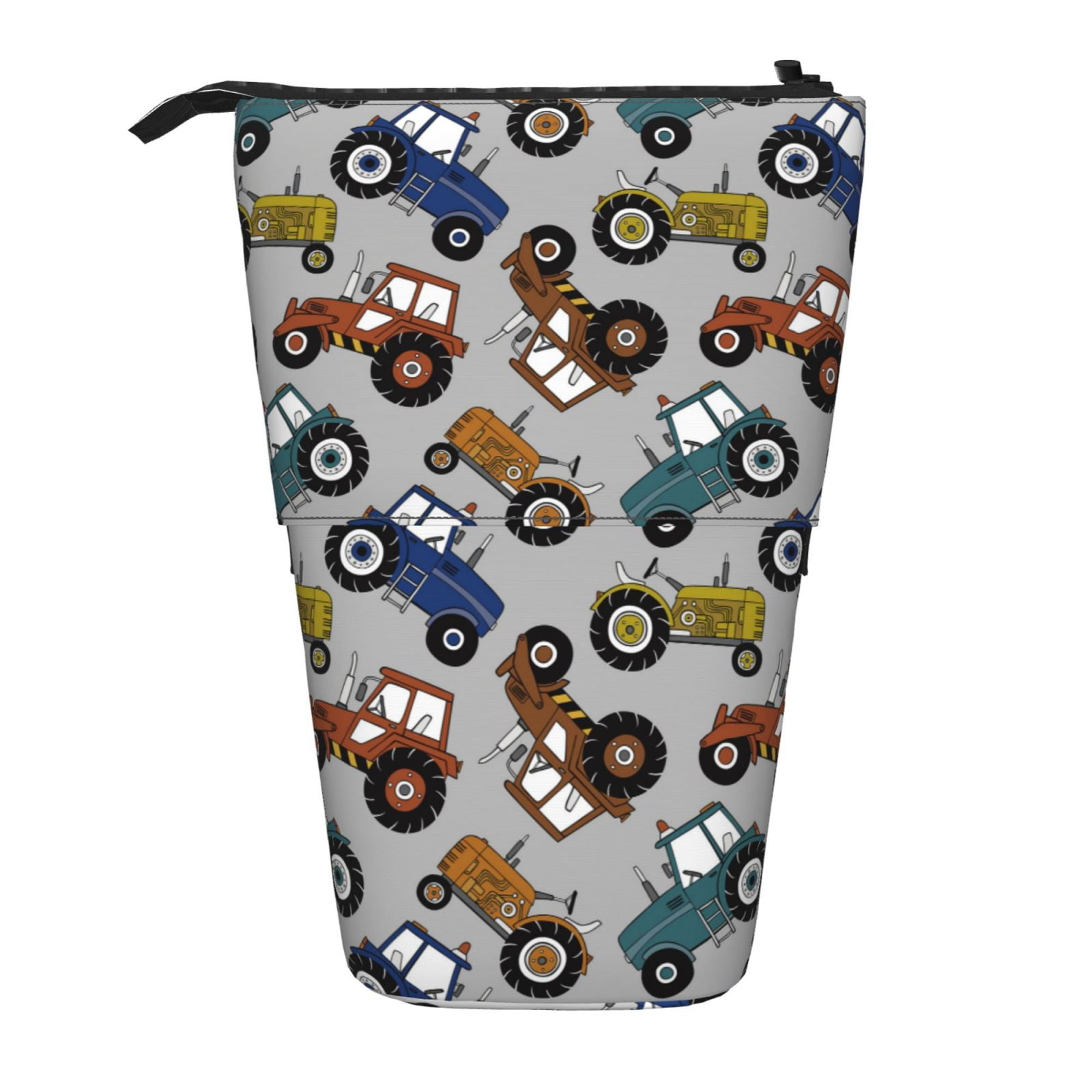 Lsque Color Tractor Pattern Telescopic Pencil Bag Pen Holder Stationery ...