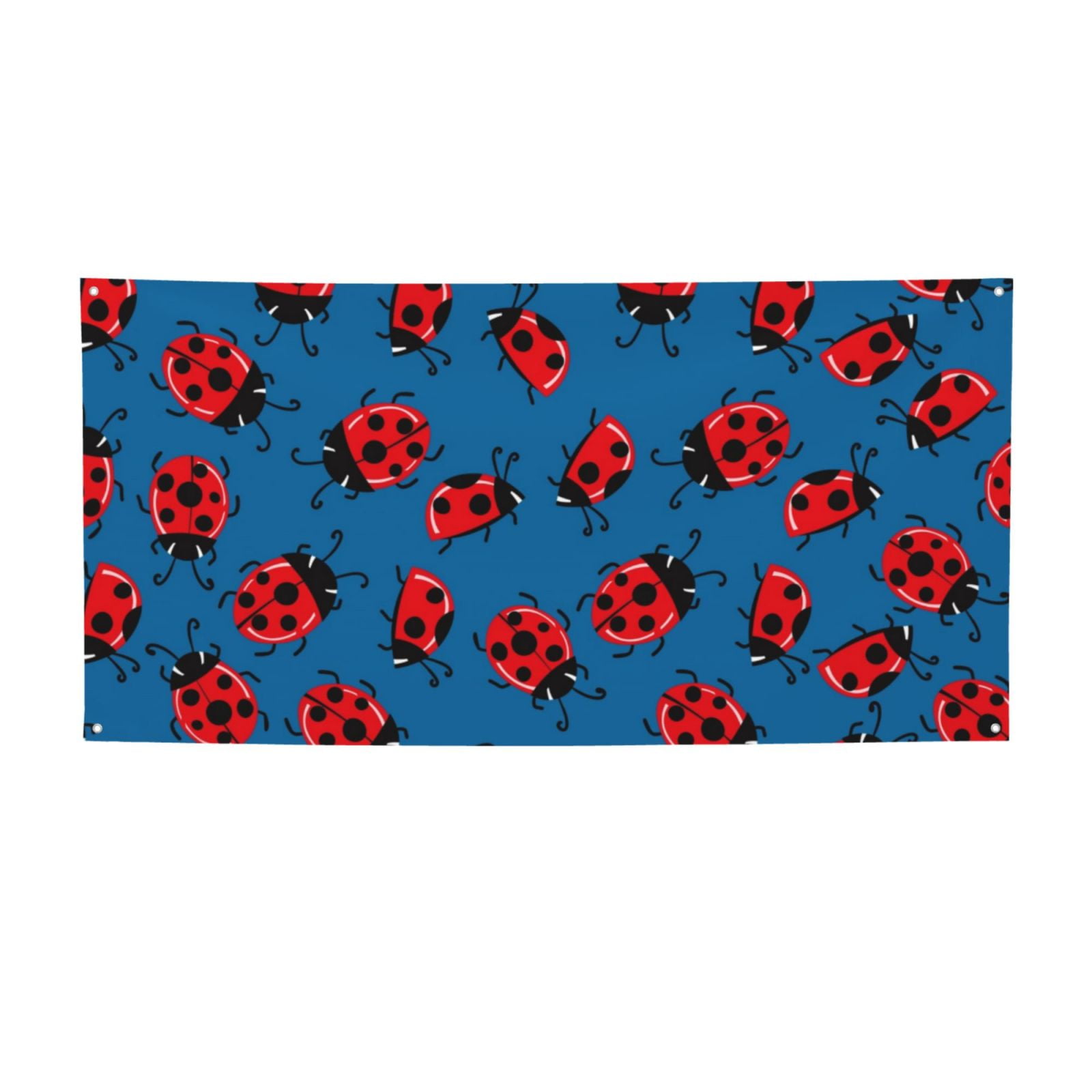 Lsque Colorful Ladybird Pattern Party Banner, Festive Banner , Holiday ...