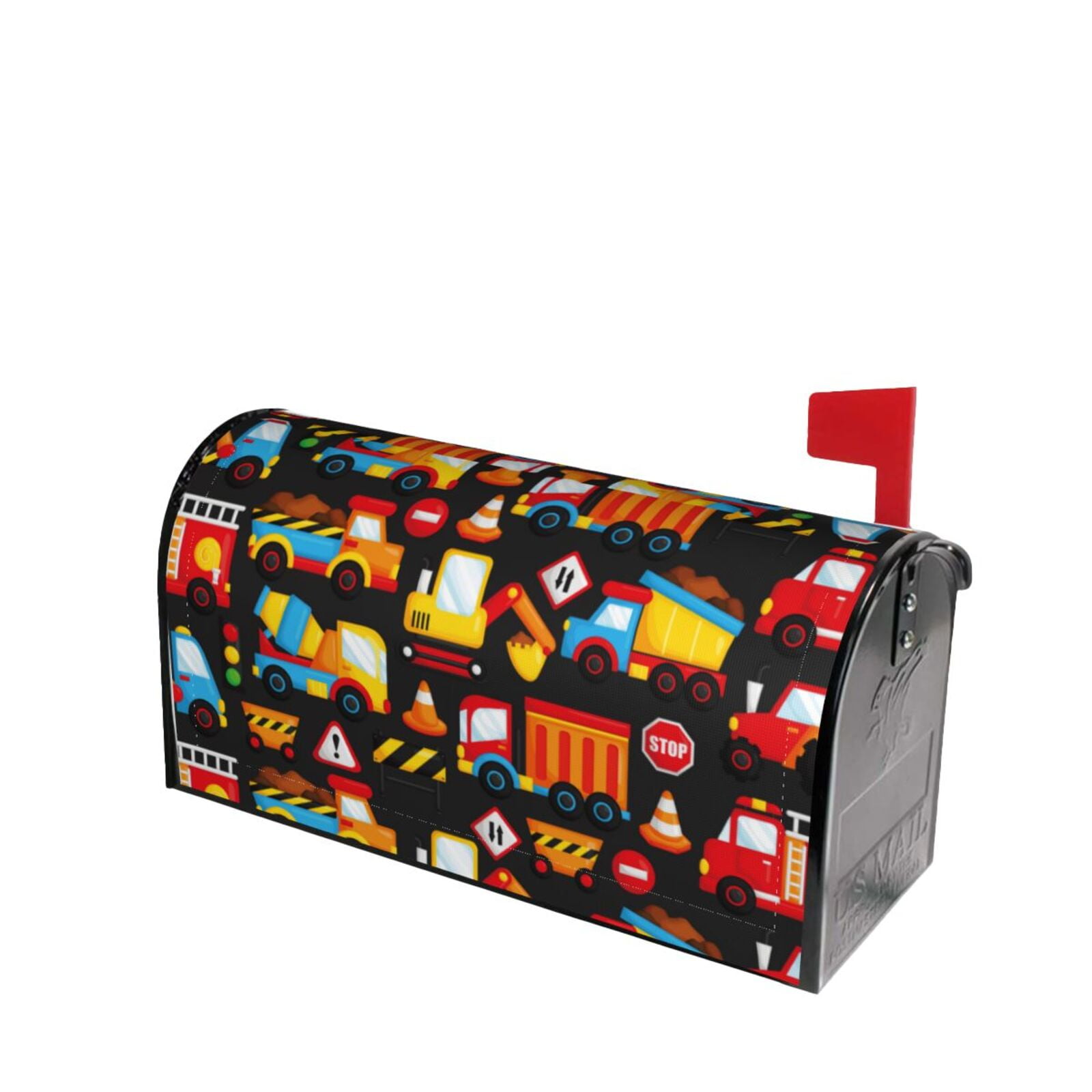Lsque Construction Truck Mailbox Cover Standard Size ,Magnetic Mailbox ...