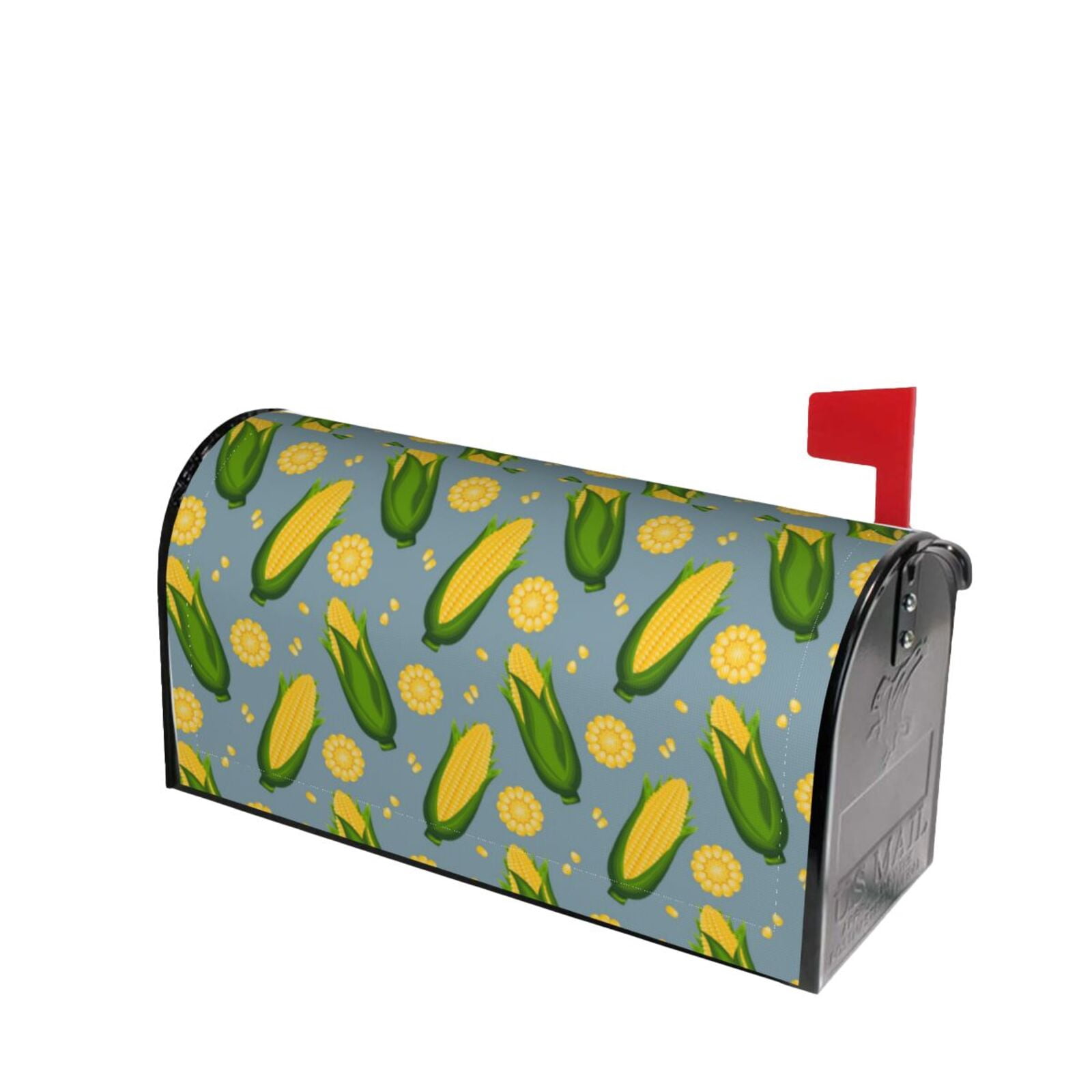 Lsque Corn On The Leaves Mailbox Cover Standard Size ,Magnetic Mailbox ...