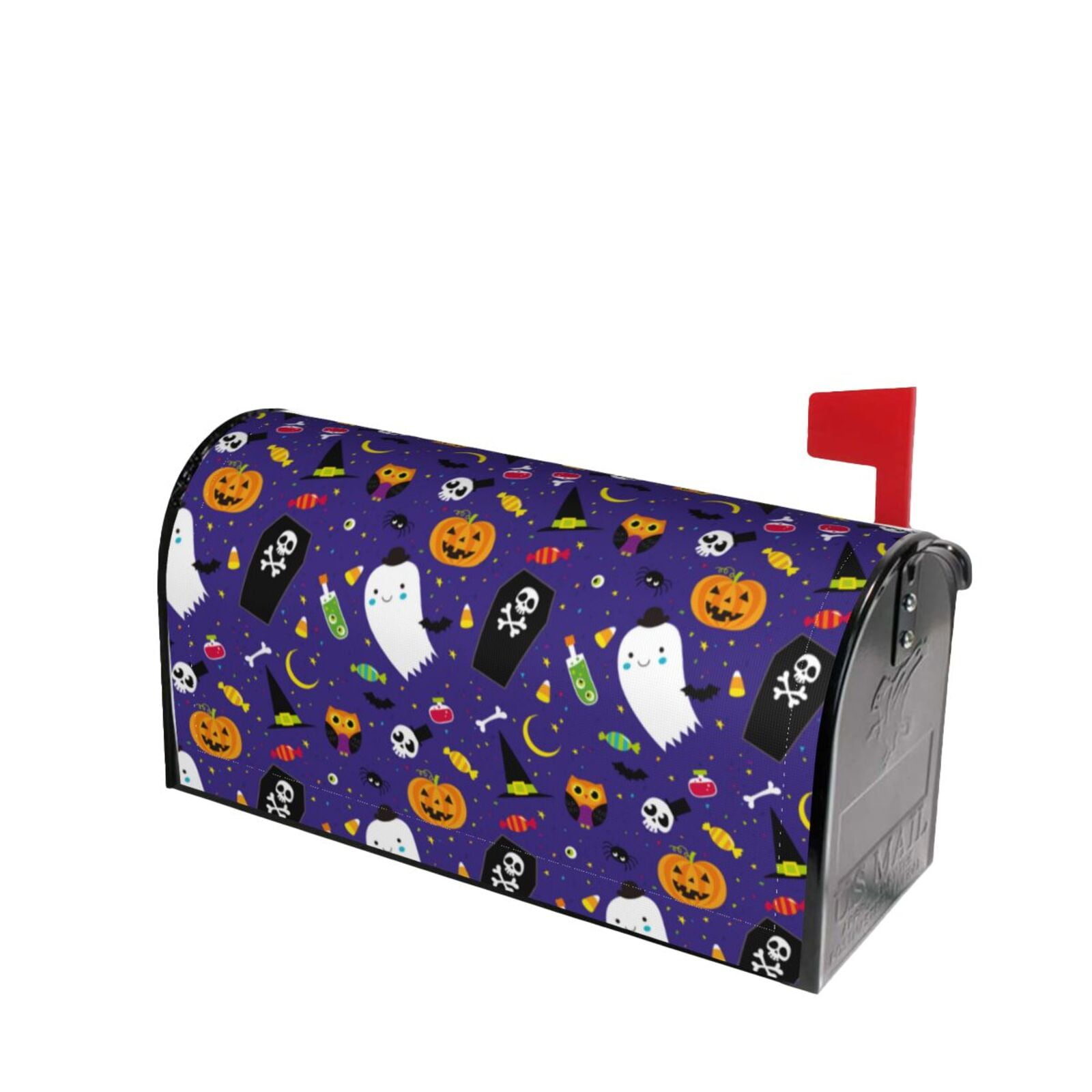 Lsque Cute And Creepy Mailbox Cover Standard Size ,Magnetic Mailbox ...