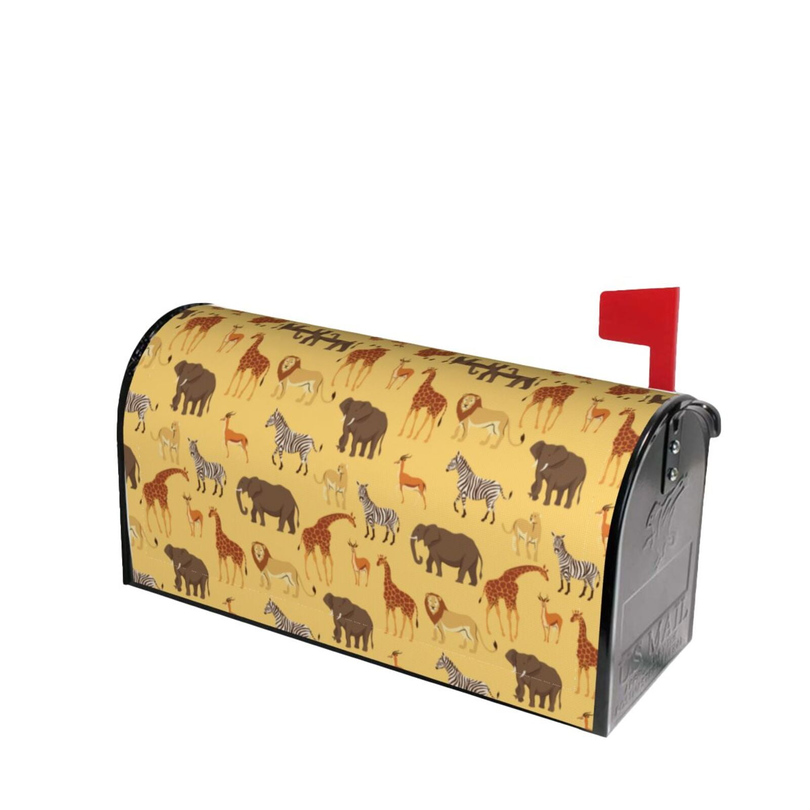 Lsque Cute Animals Mailbox Cover Standard Size ,Magnetic Mailbox Covers ...