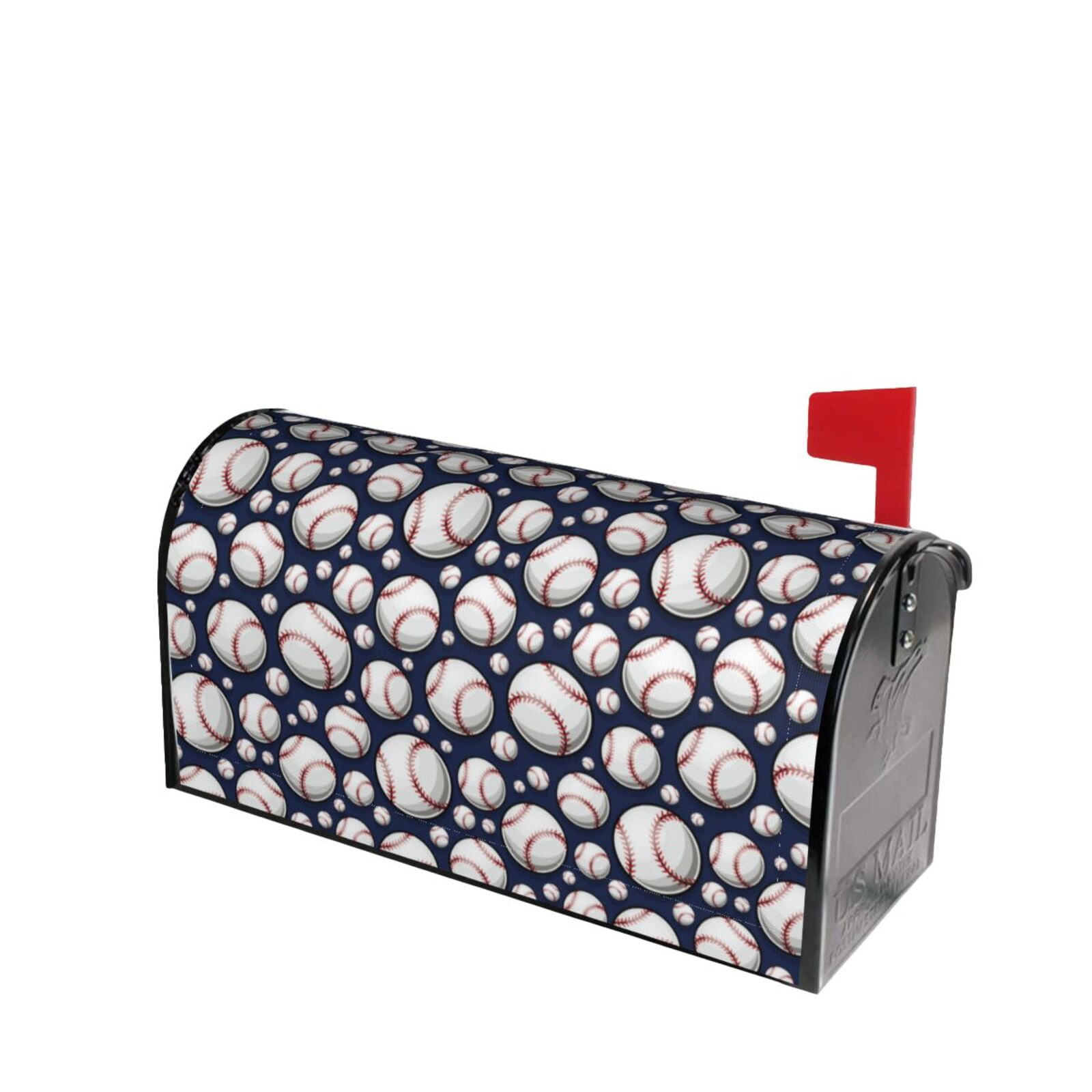 Lsque Cute Basebal Mailbox Cover Standard Size ,Magnetic Mailbox Covers ...