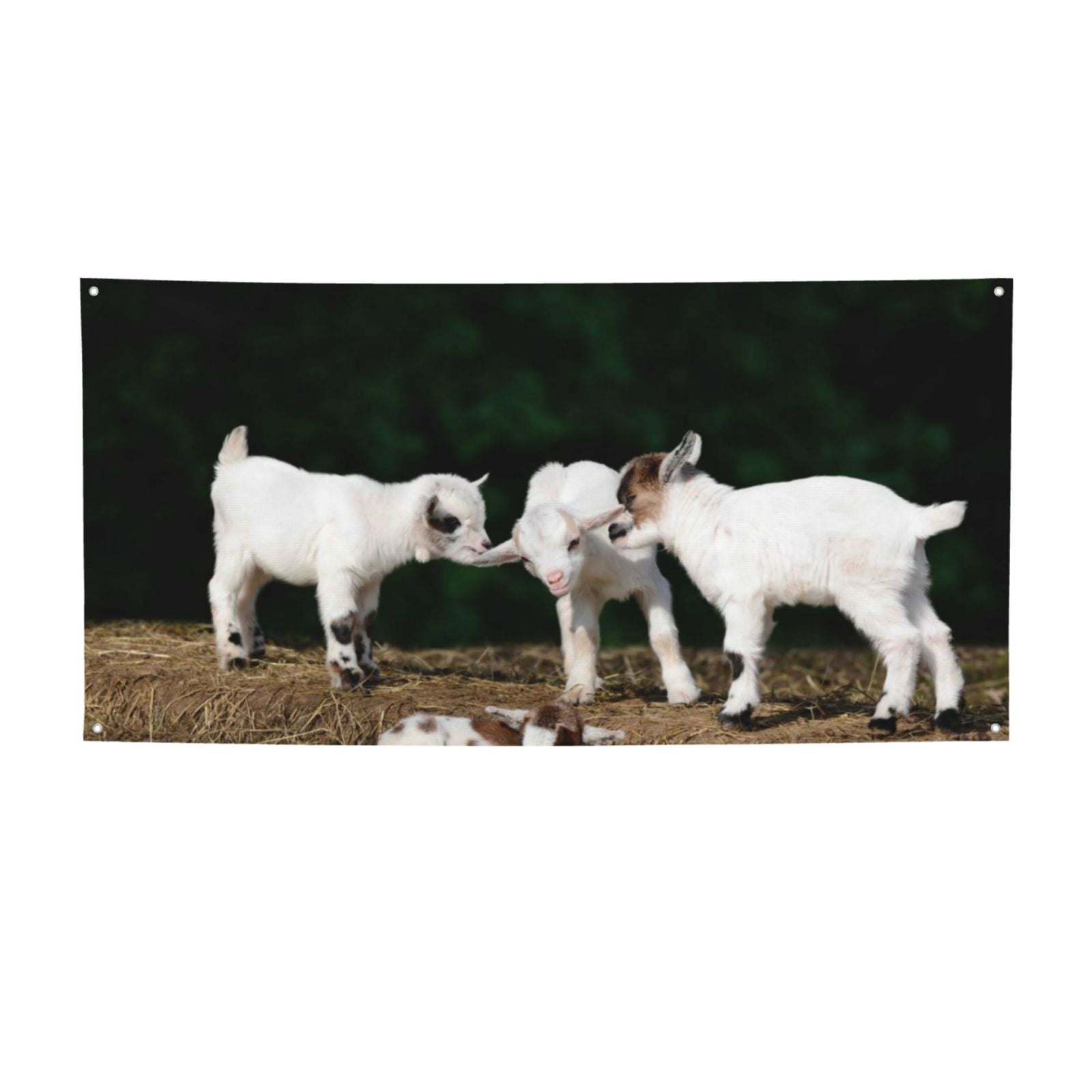 Lsque Cute Goat Baby Pattern Party Banner, Festive Banner , Holiday ...