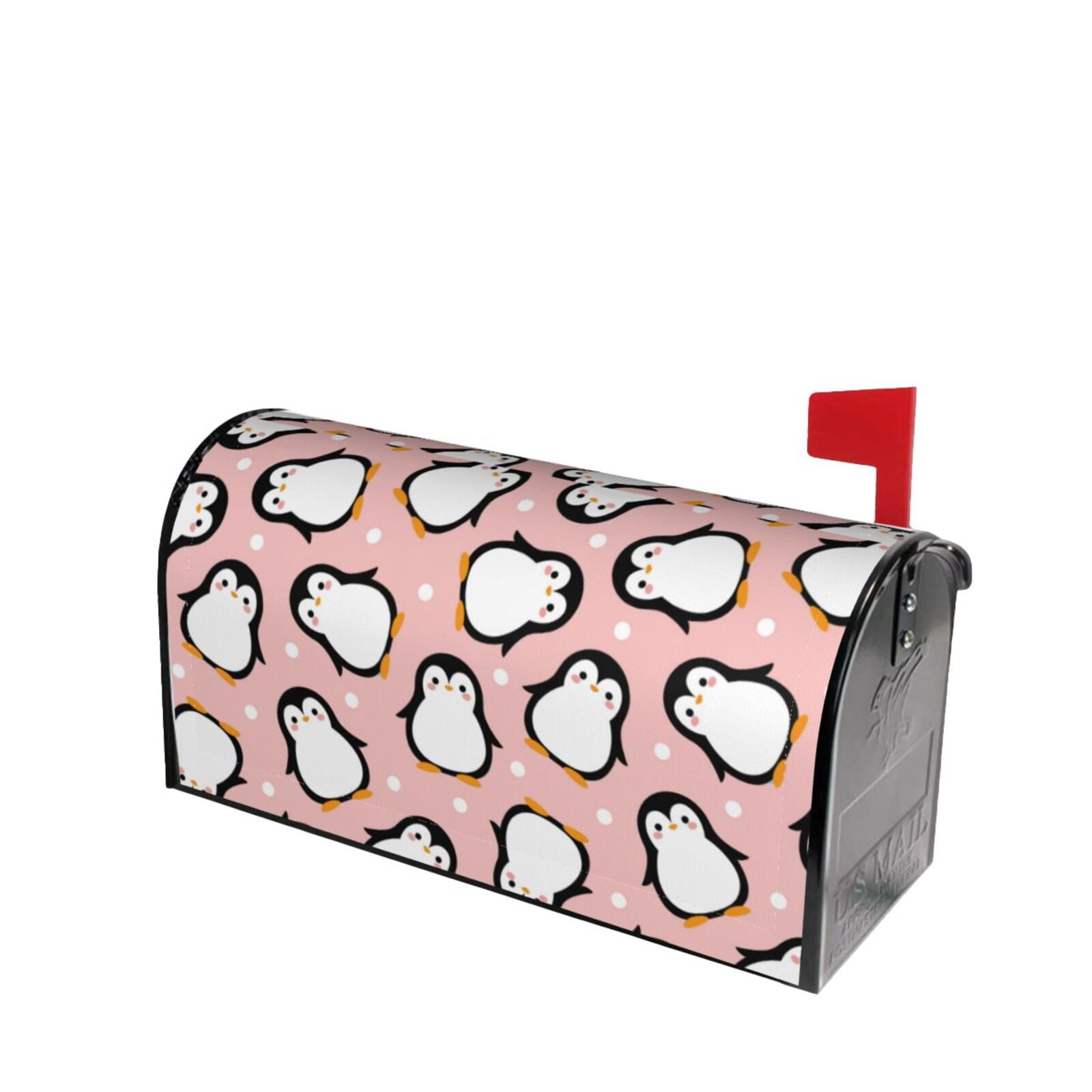 Lsque Cute Penguin Mailbox Cover Standard Size ,Magnetic Mailbox Covers ...