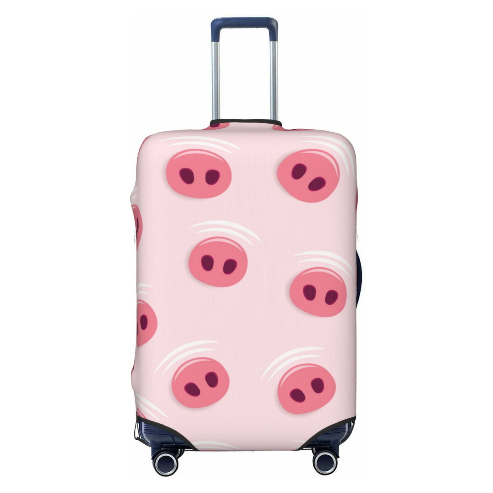 Lsque Cute Pig Nose Printed Luggage Cover, Travel Luggage Protector ...