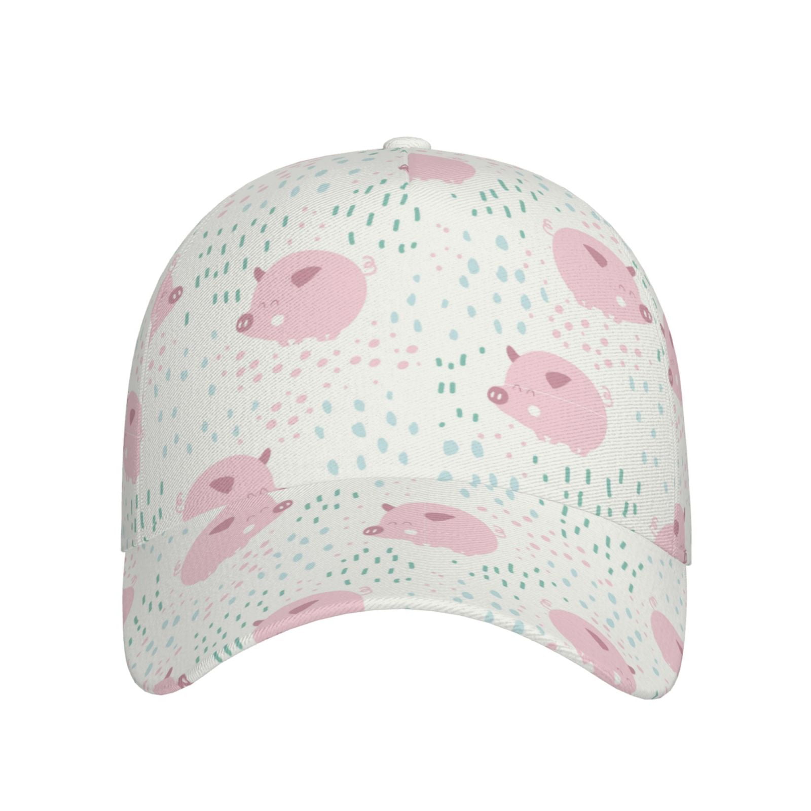 Lsque Cute Pigs Baseball Cap Trucker Low Profile Hat Golf Dad Hat ...