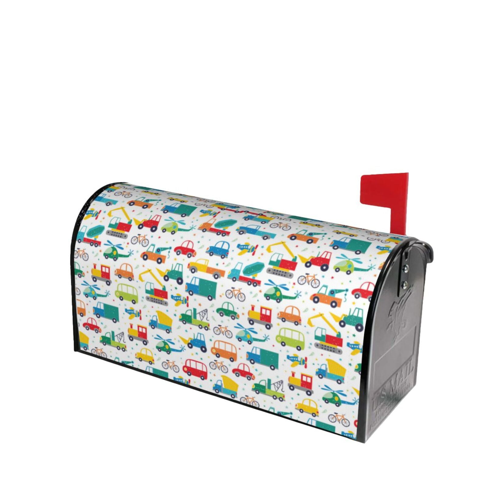 Lsque Cute Transport Mailbox Cover Standard Size ,Magnetic Mailbox ...