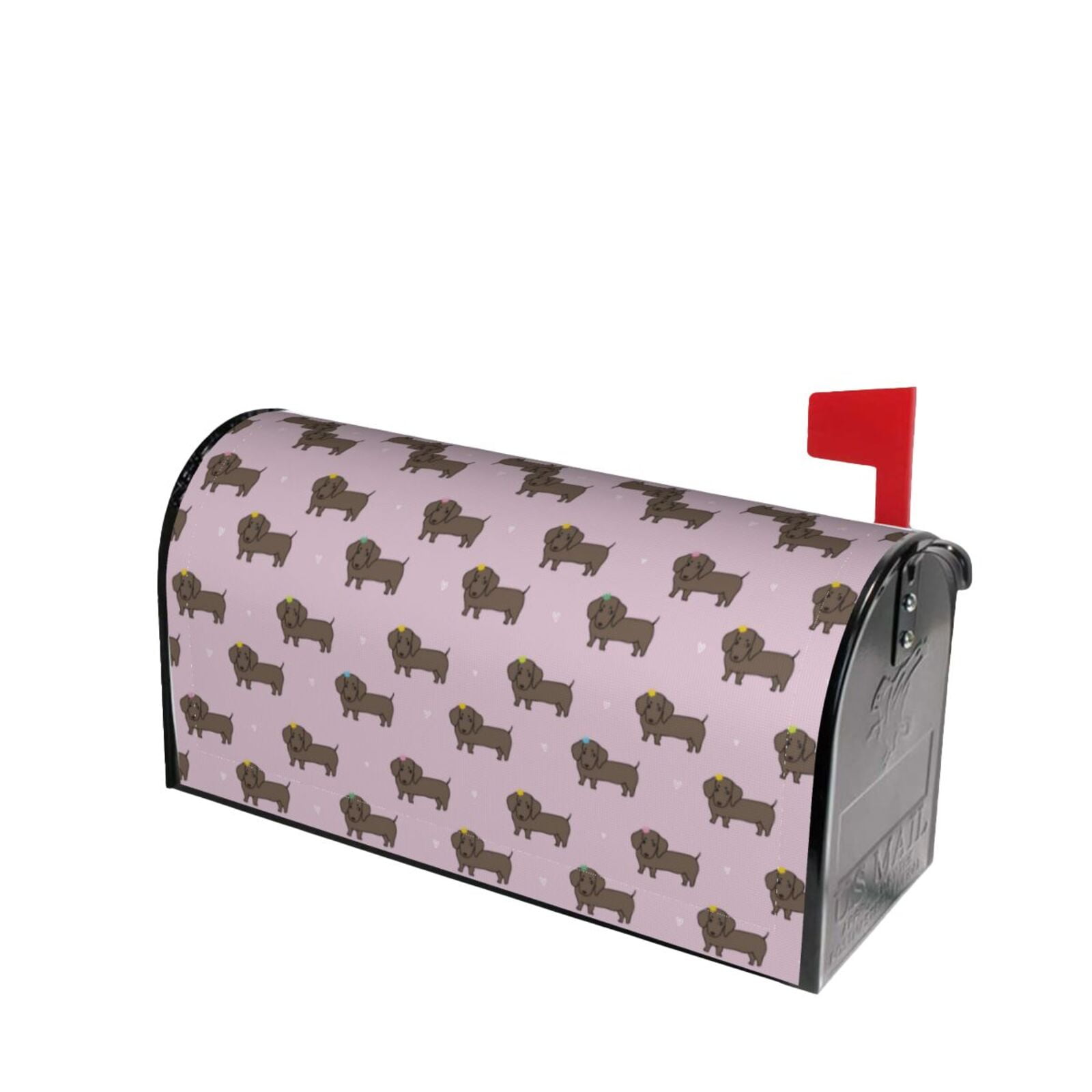 Lsque Dachshund Dog Puppy Mailbox Cover Standard Size ,Magnetic Mailbox ...