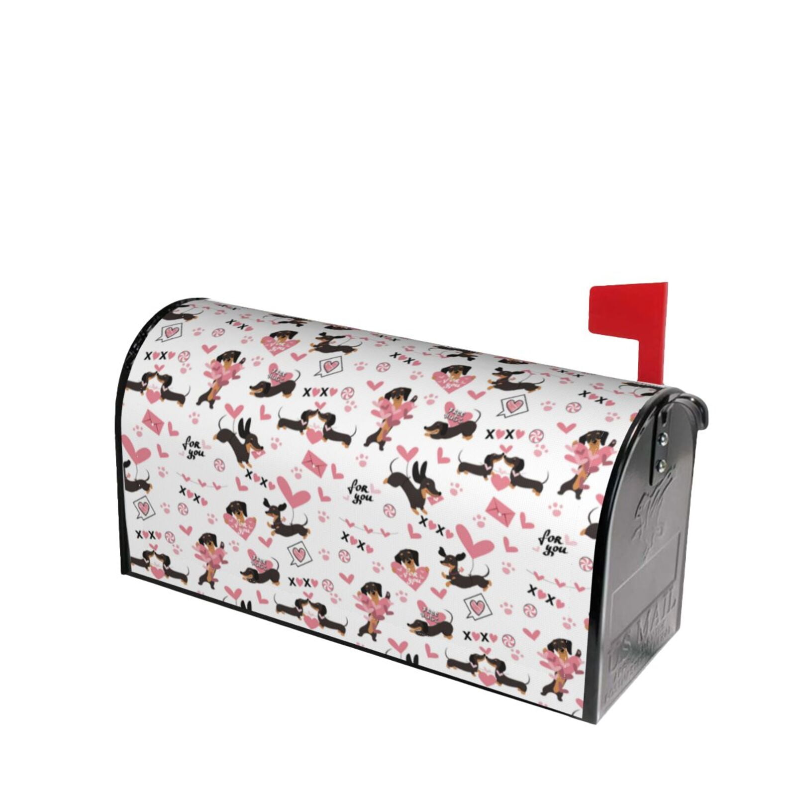 Lsque Dachshund Dog Puppy Mailbox Cover Standard Size ,Magnetic Mailbox ...