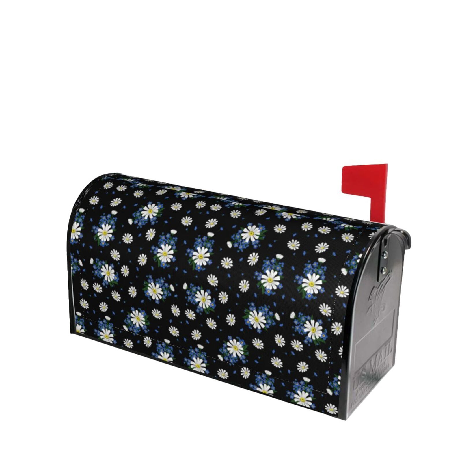 Lsque Daisies Flowers Mailbox Cover Standard Size ,Magnetic Mailbox ...