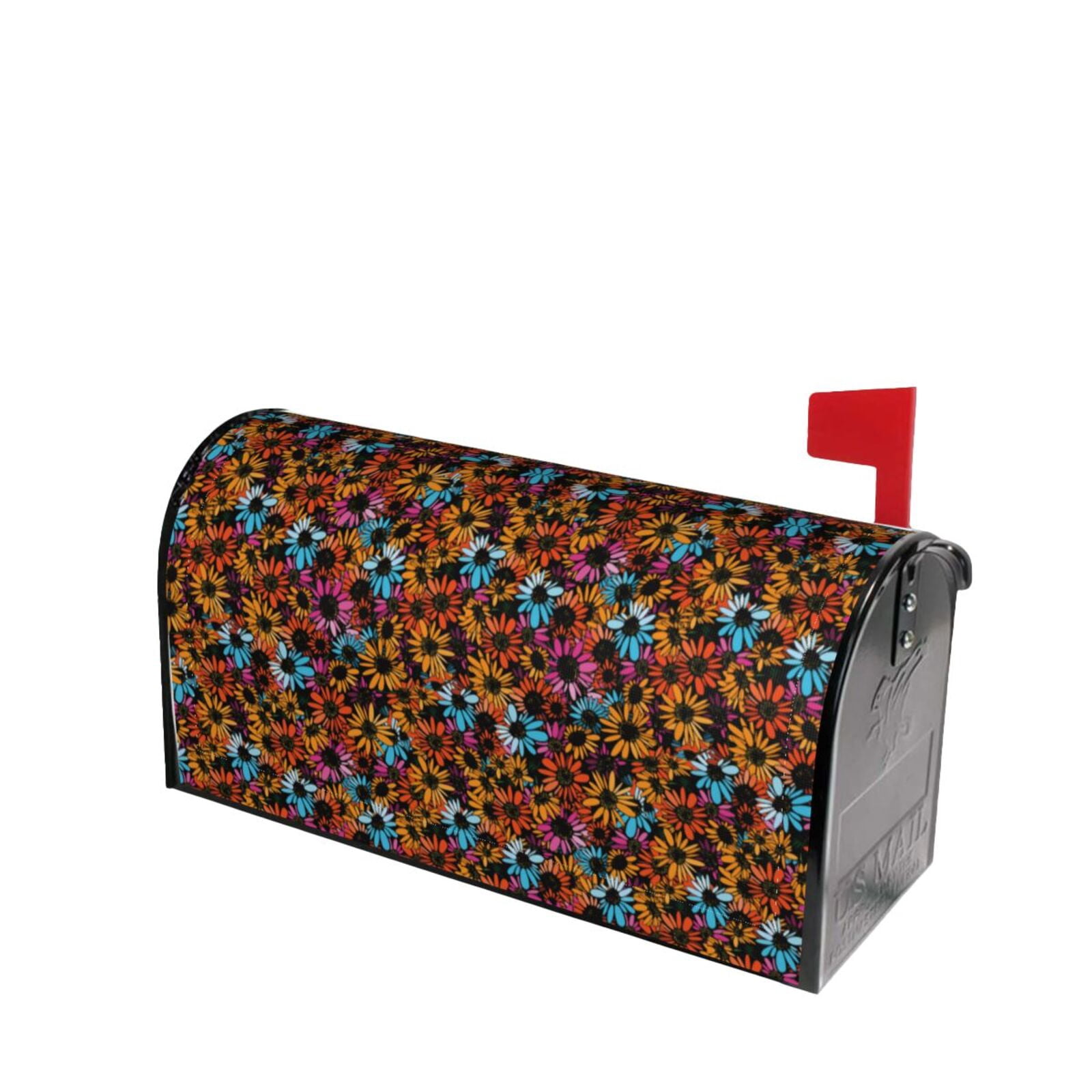 Lsque Daisies Flowers Mailbox Cover Standard Size ,Magnetic Mailbox ...