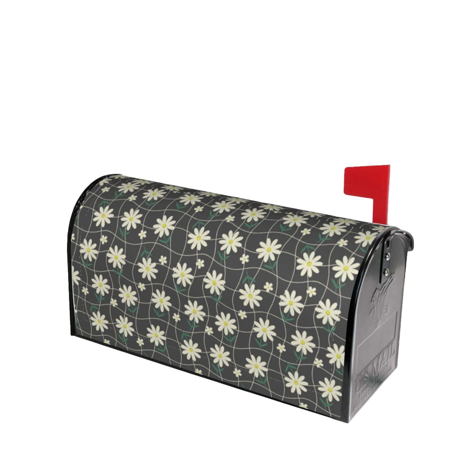 Lsque Daisies Flowers Mailbox Cover Standard Size ,Magnetic Mailbox ...