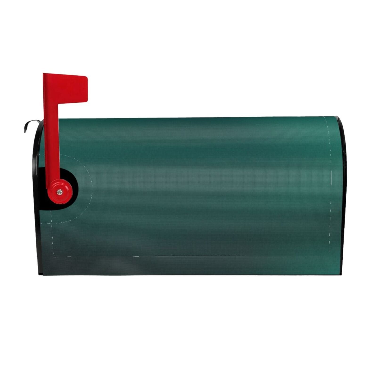 Lsque Dark teal green Mailbox Cover Standard Size ,Magnetic Mailbox ...