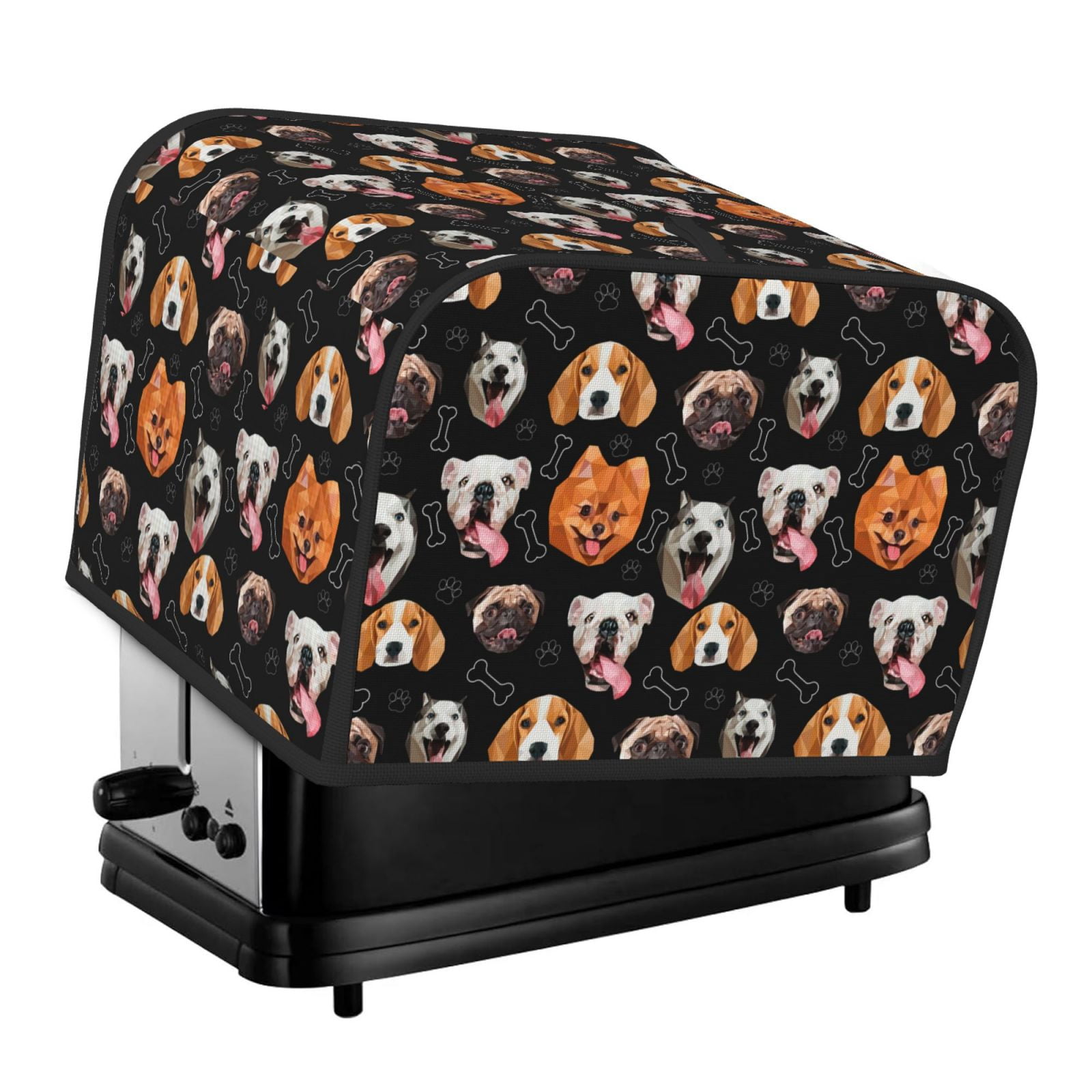 Lsque Different Breeds Of Dogs Print 4 Slice Toaster Cover , Kitchen ...
