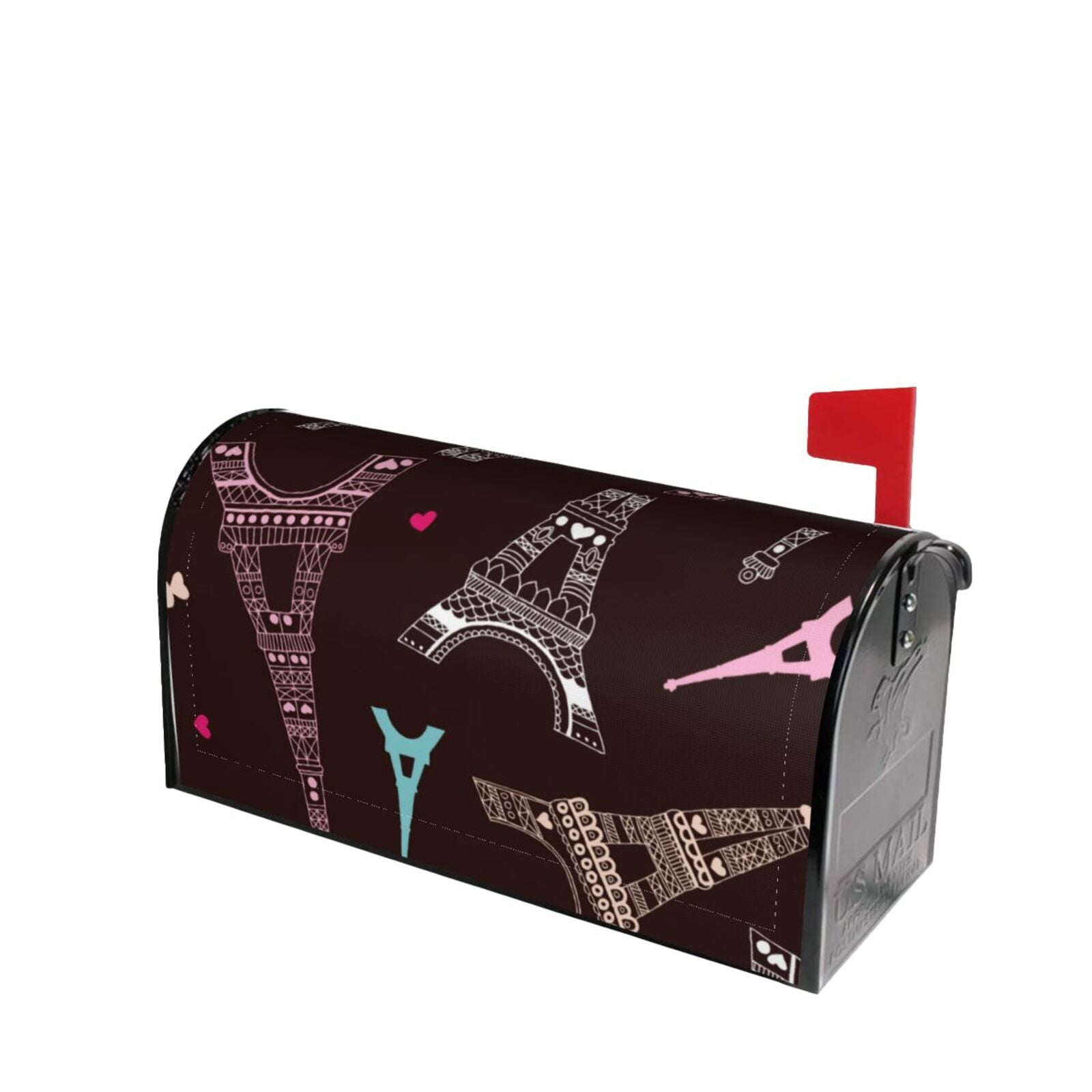 Lsque Eiffel Tower Mailbox Cover Standard Size ,Magnetic Mailbox Covers ...