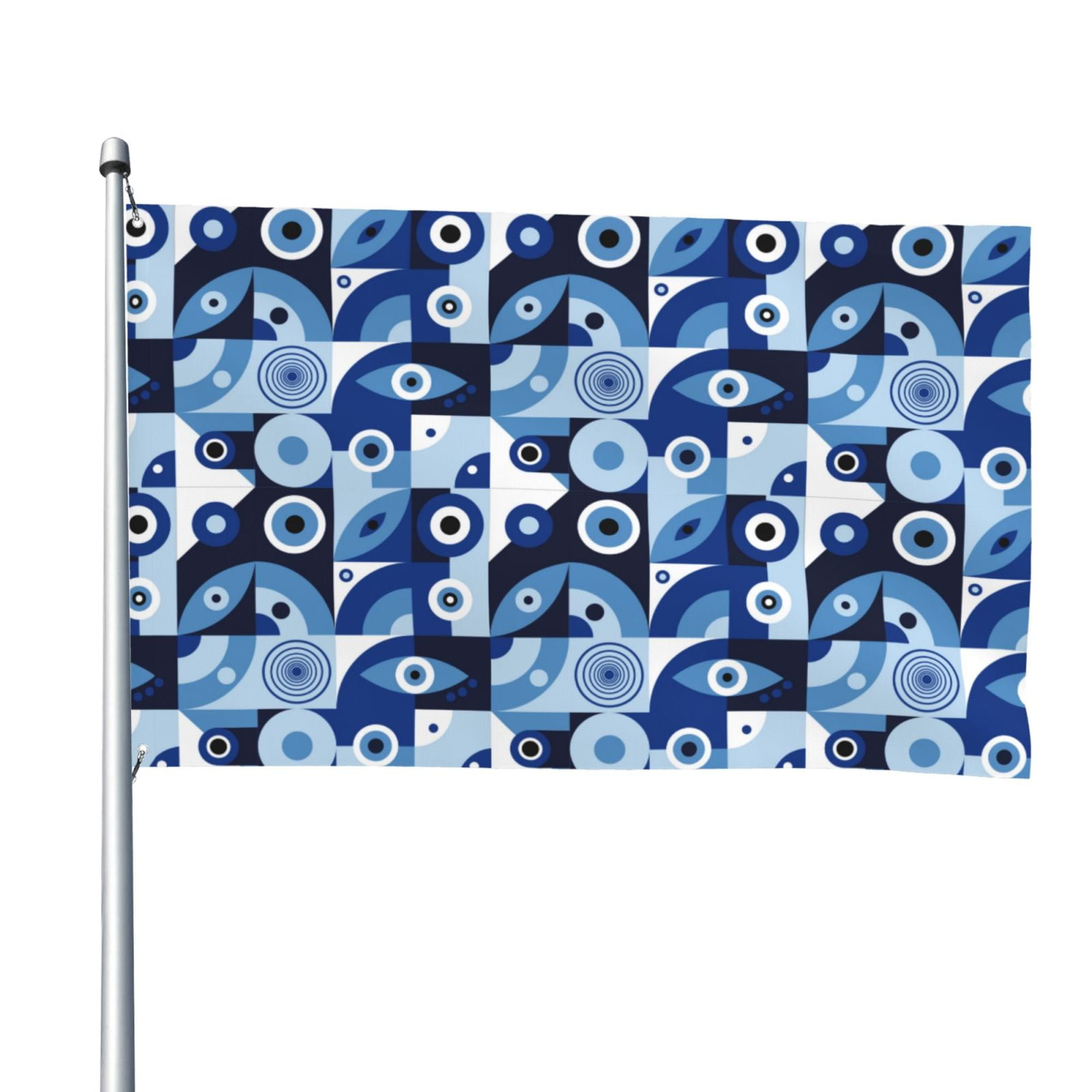 Lsque Evil Eye Pattern Flag,Evil Eye Printed Garden Flag 48 x 72 in ...