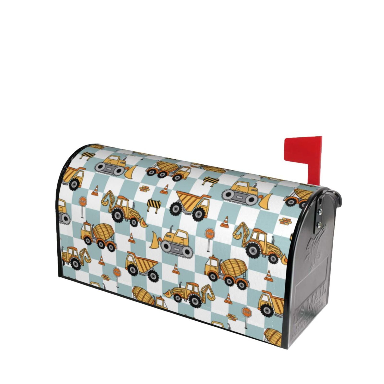 Lsque Excavator Mailbox Cover Standard Size ,Magnetic Mailbox Covers ...