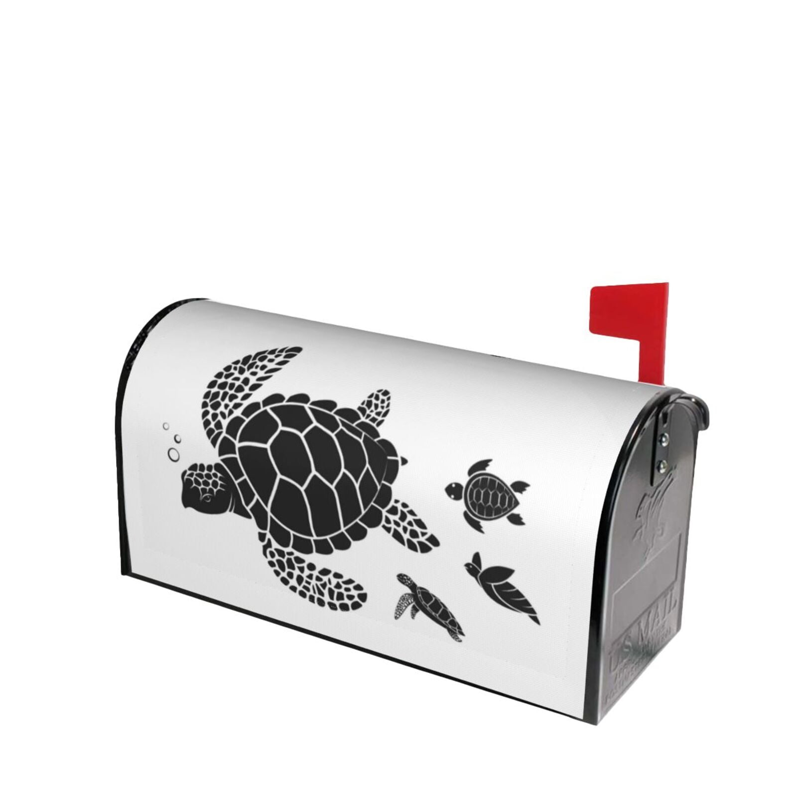 Lsque Family Of Sea Turtles Mailbox Cover Standard Size ,Magnetic ...