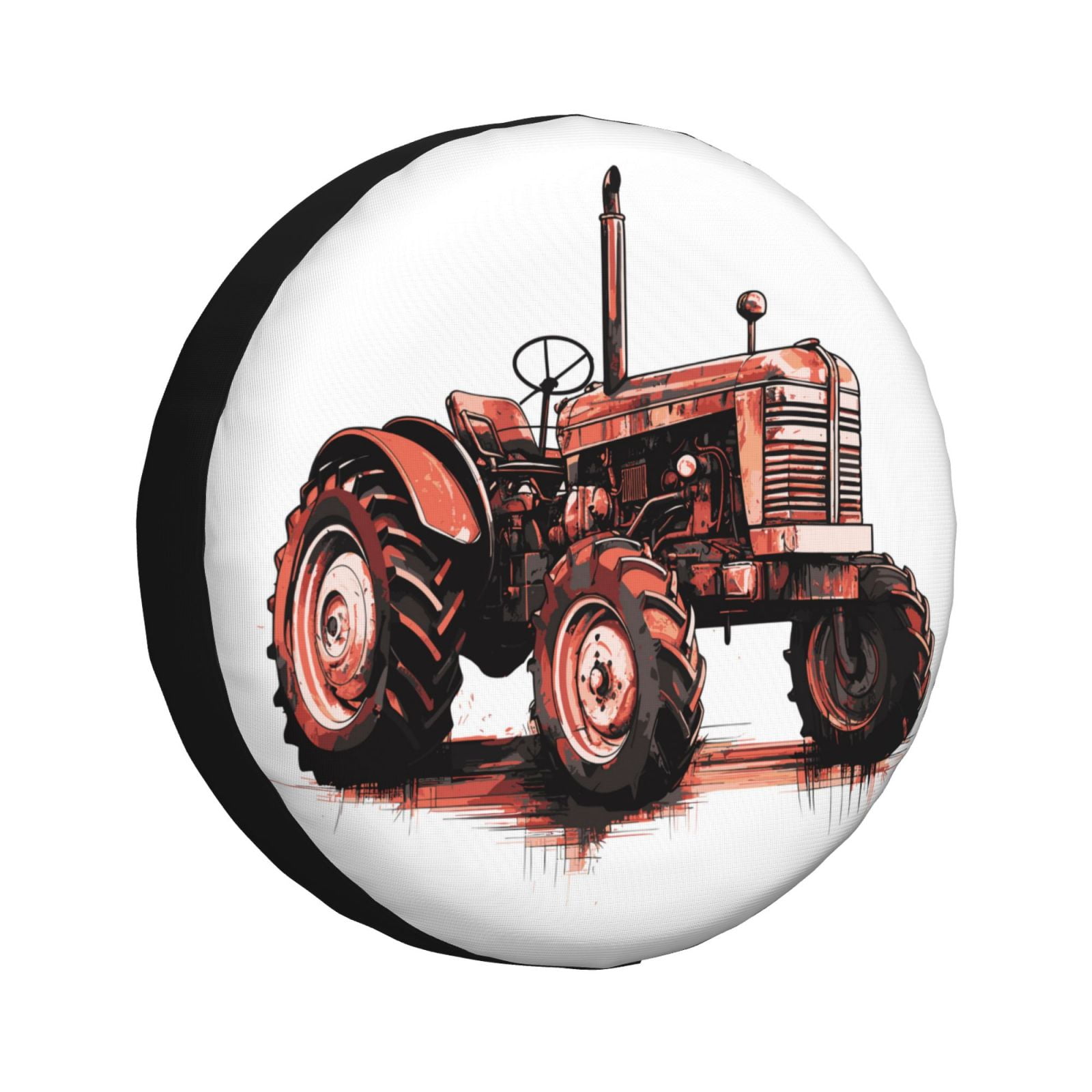 Lsque Farm Tractor Pattern Tire Covers - Tough Tire Wheel Protector for ...