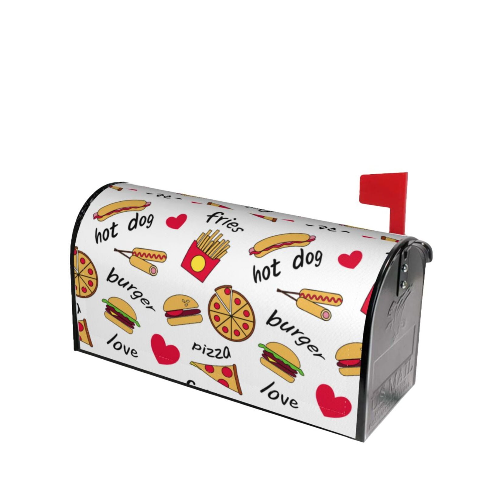 Lsque Fast Food Mailbox Cover Standard Size ,Magnetic Mailbox Covers ...