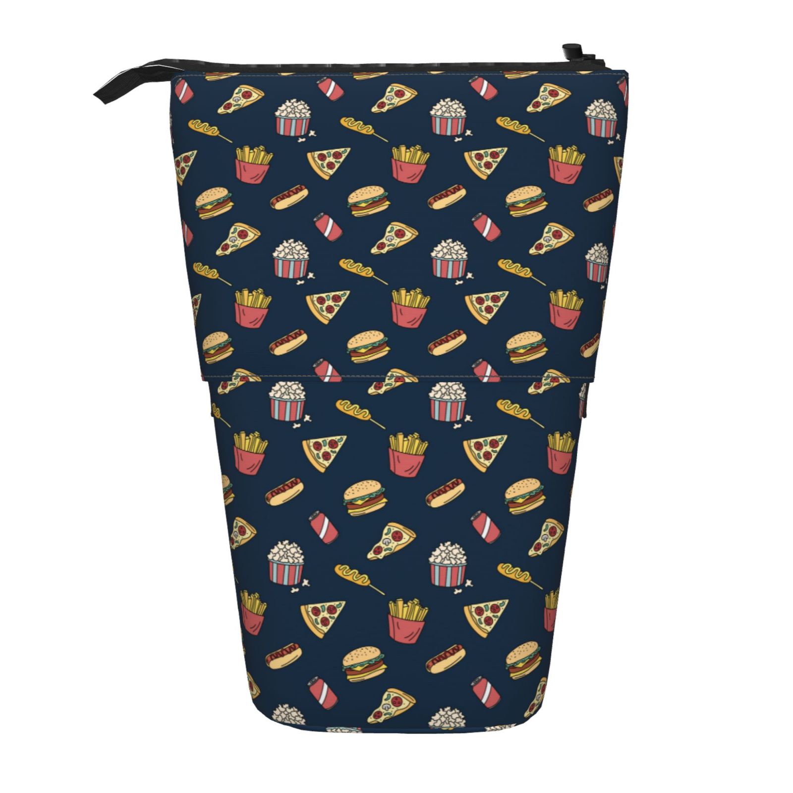 Lsque Fast Food Pattern Telescopic Pencil Bag Pen Holder Stationery ...