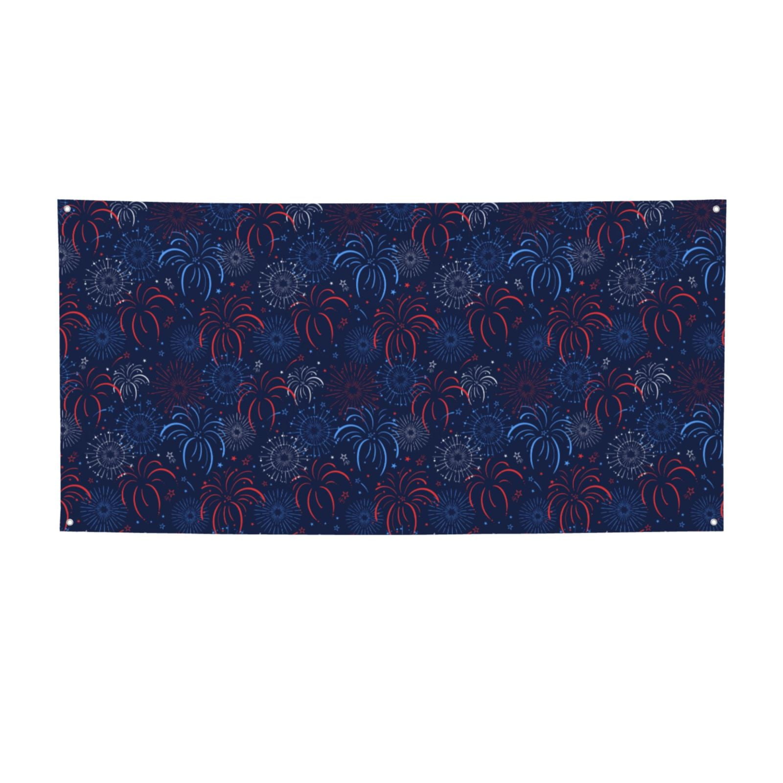 Lsque Firework Pattern Party Banner, Festive Banner , Holiday ...