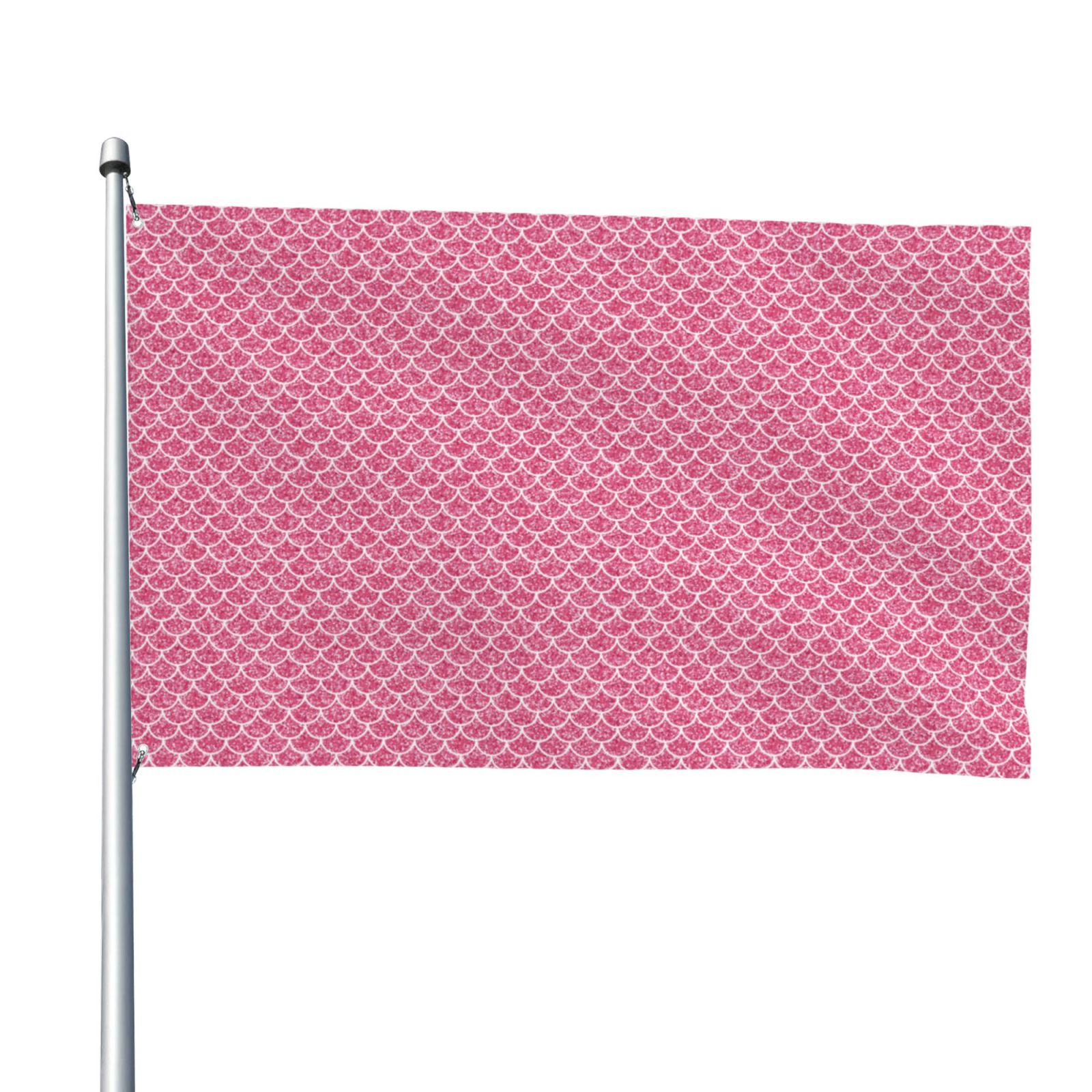 Lsque Fish Scales Pattern Flag,Fish Scales Printed Garden Flag 48 x 72 ...