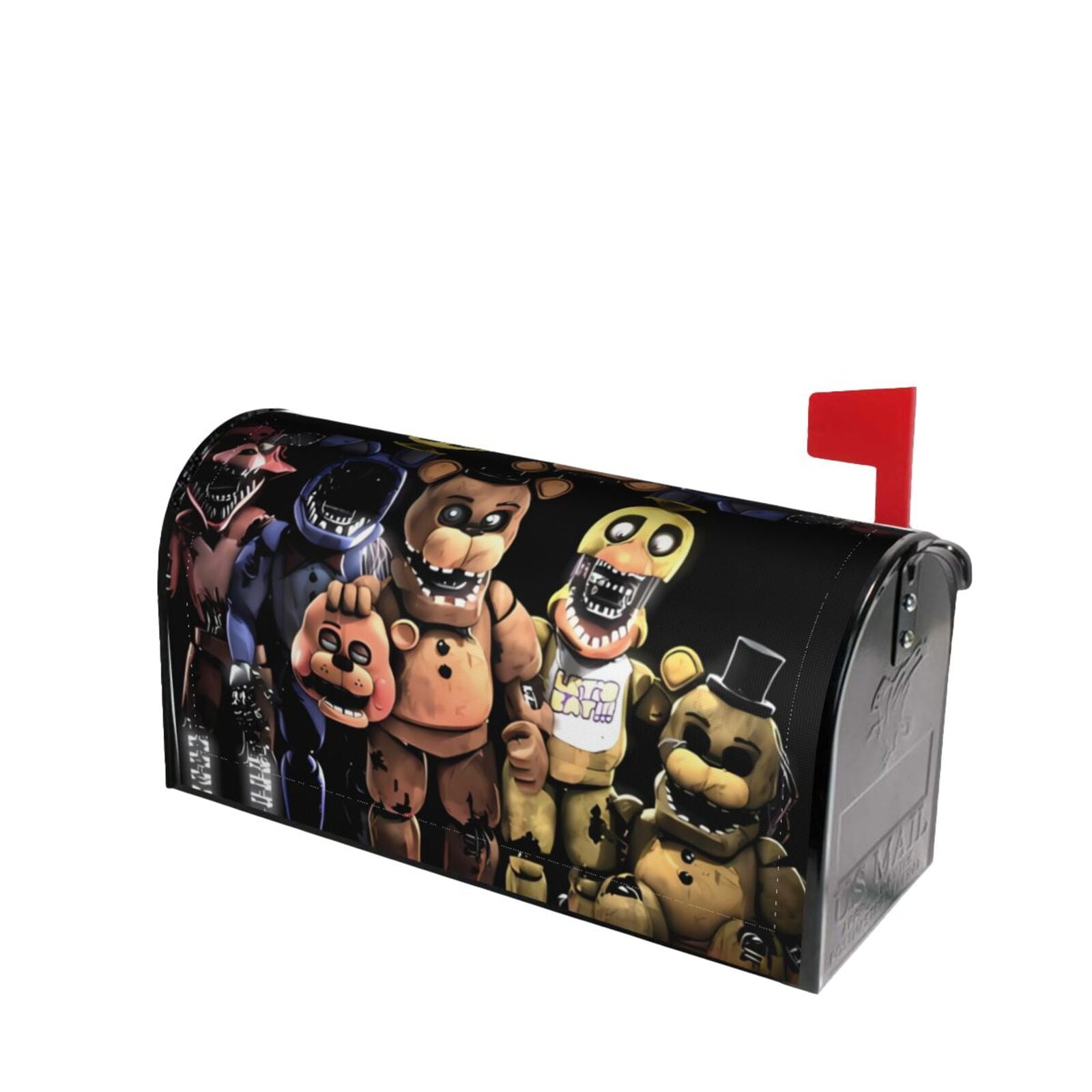 Lsque Five Nights At Freddy'S Mailbox Cover Standard Size ,Magnetic ...