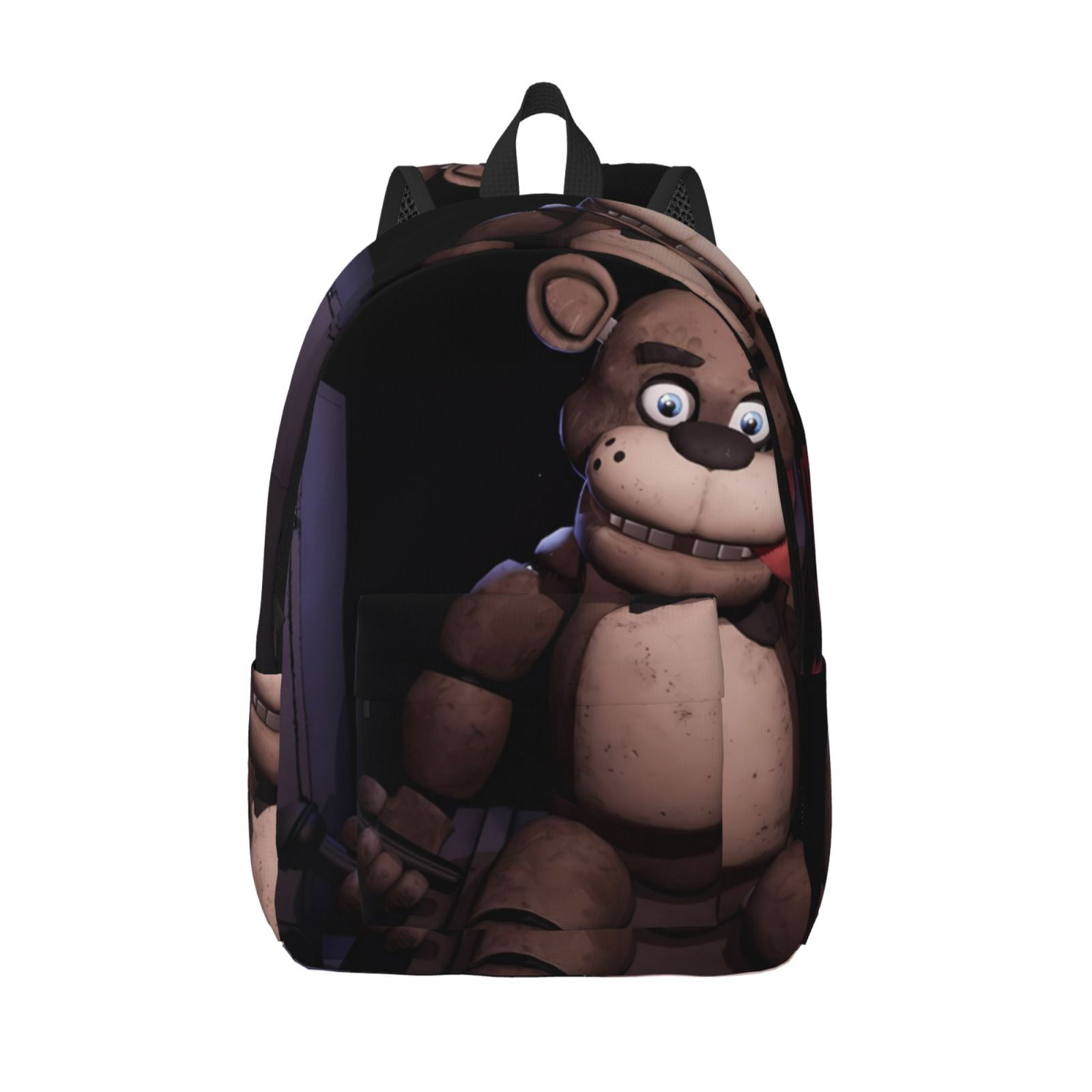 Lsque Five Nights At Freddy'S Pattern Canvas Daypack, Durable Backpack ...