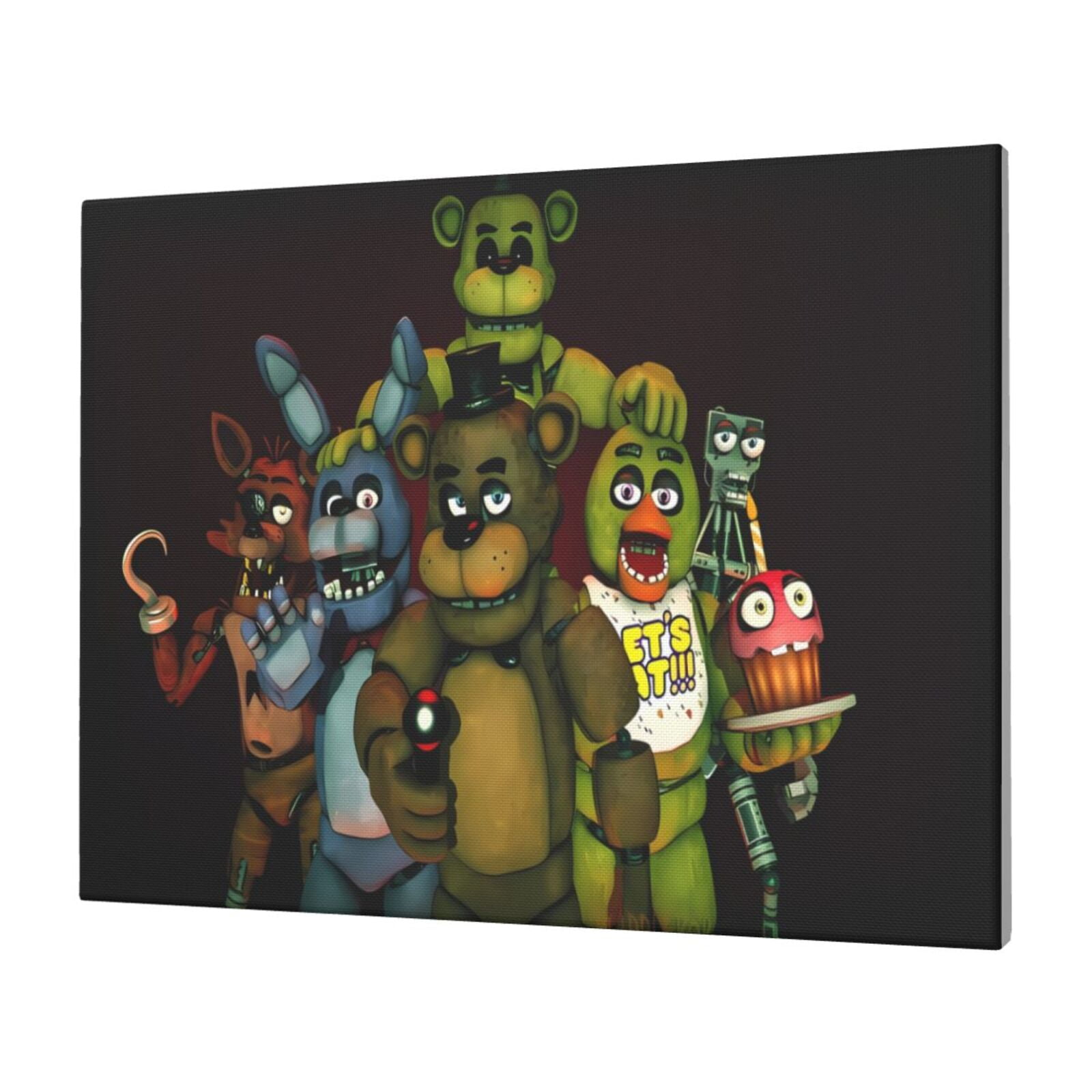 Lsque Five Nights At Freddy'S Pattern Canvas Decorative Picture ...