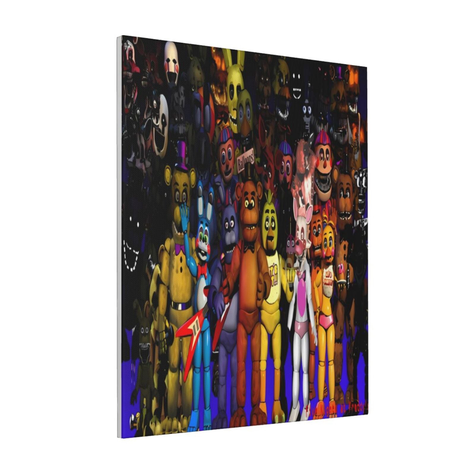 Lsque Five Nights At Freddy'S Pattern Decorative Picture – Unique ...