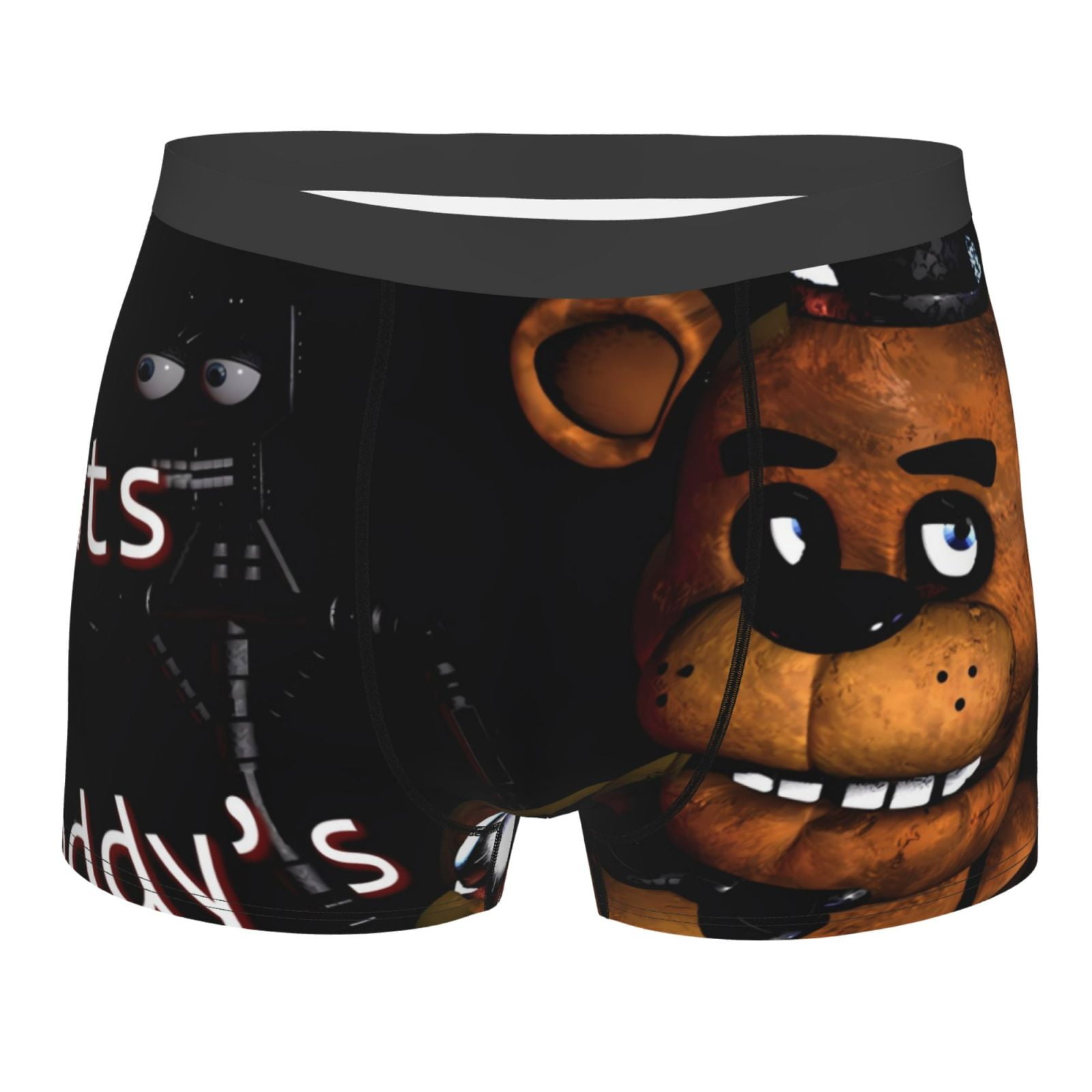 Lsque Five Nights At Freddy'S Pattern Men’s Total Support Pouch Boxer ...