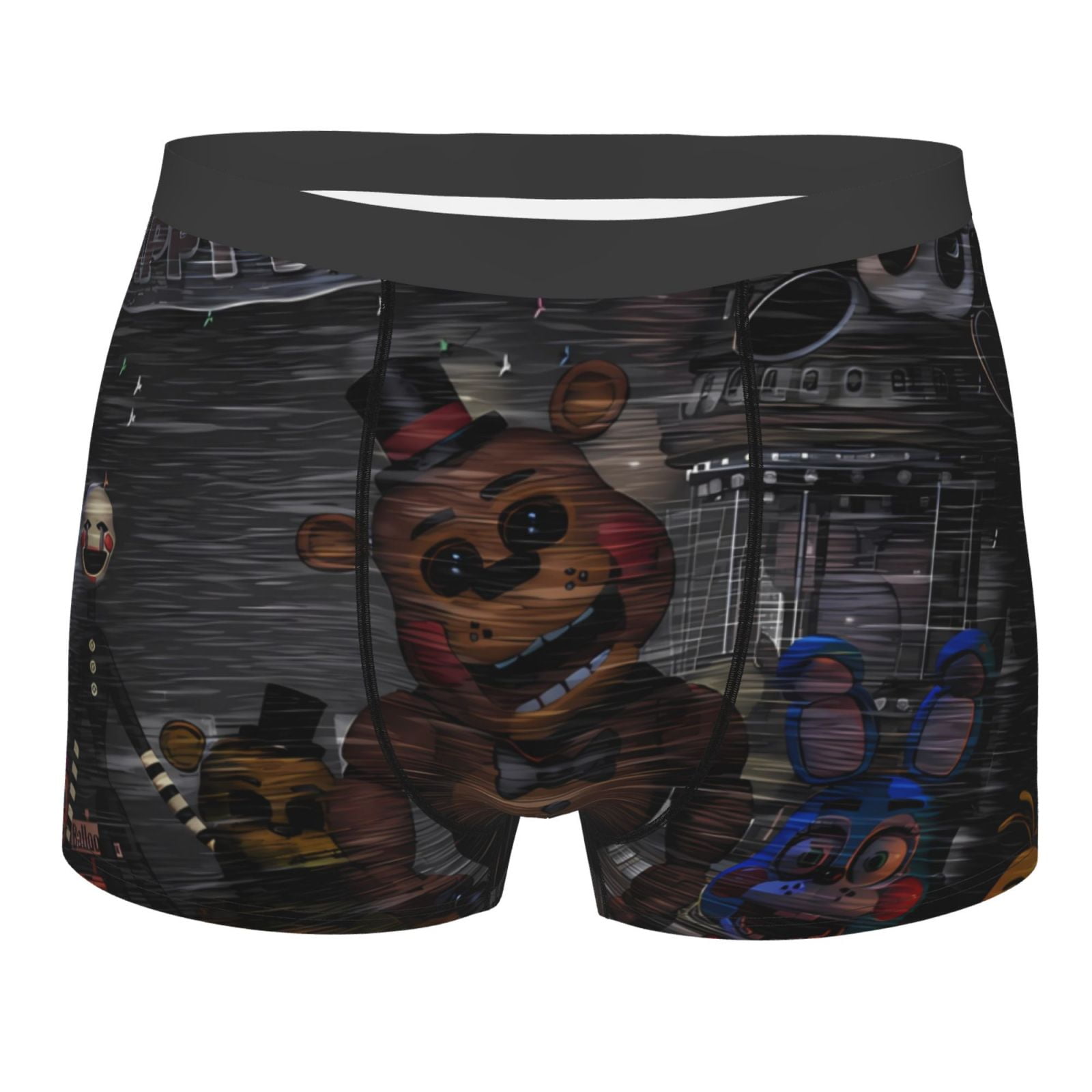 Lsque Five Nights At Freddy'S Pattern Men’s Total Support Pouch Boxer ...