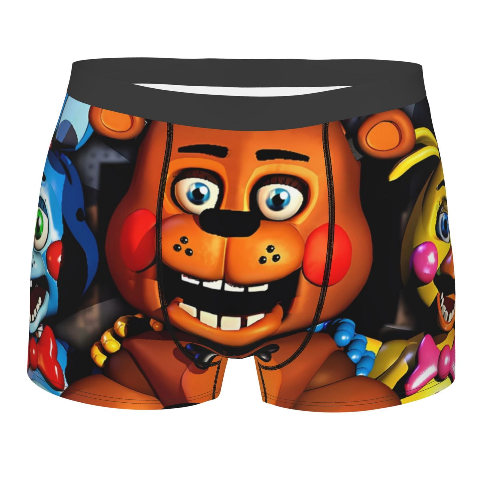 Lsque Five Nights At Freddy'S Pattern Men’s Total Support Pouch Boxer ...