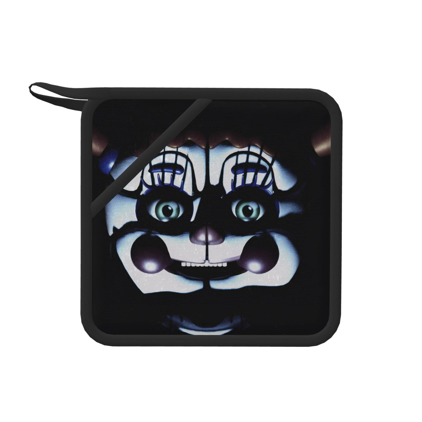 Lsque Five Nights At Freddy'S Pattern Silicone Anti-hot Pad,Pot Holders ...