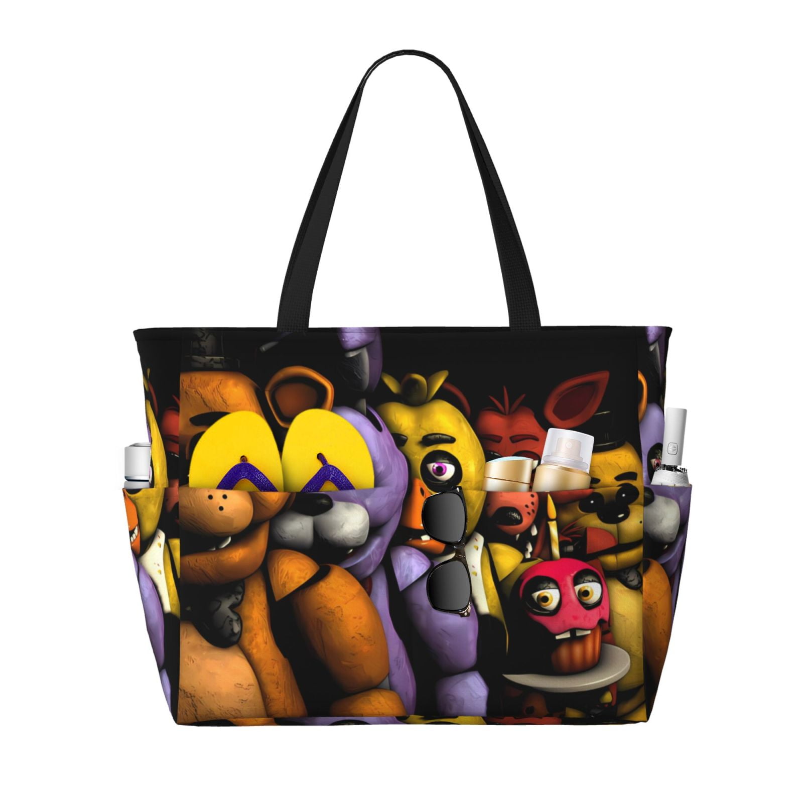 Lsque Five Nights At Freddy'S Beach Travel Bag - Water-Resistant, Large ...