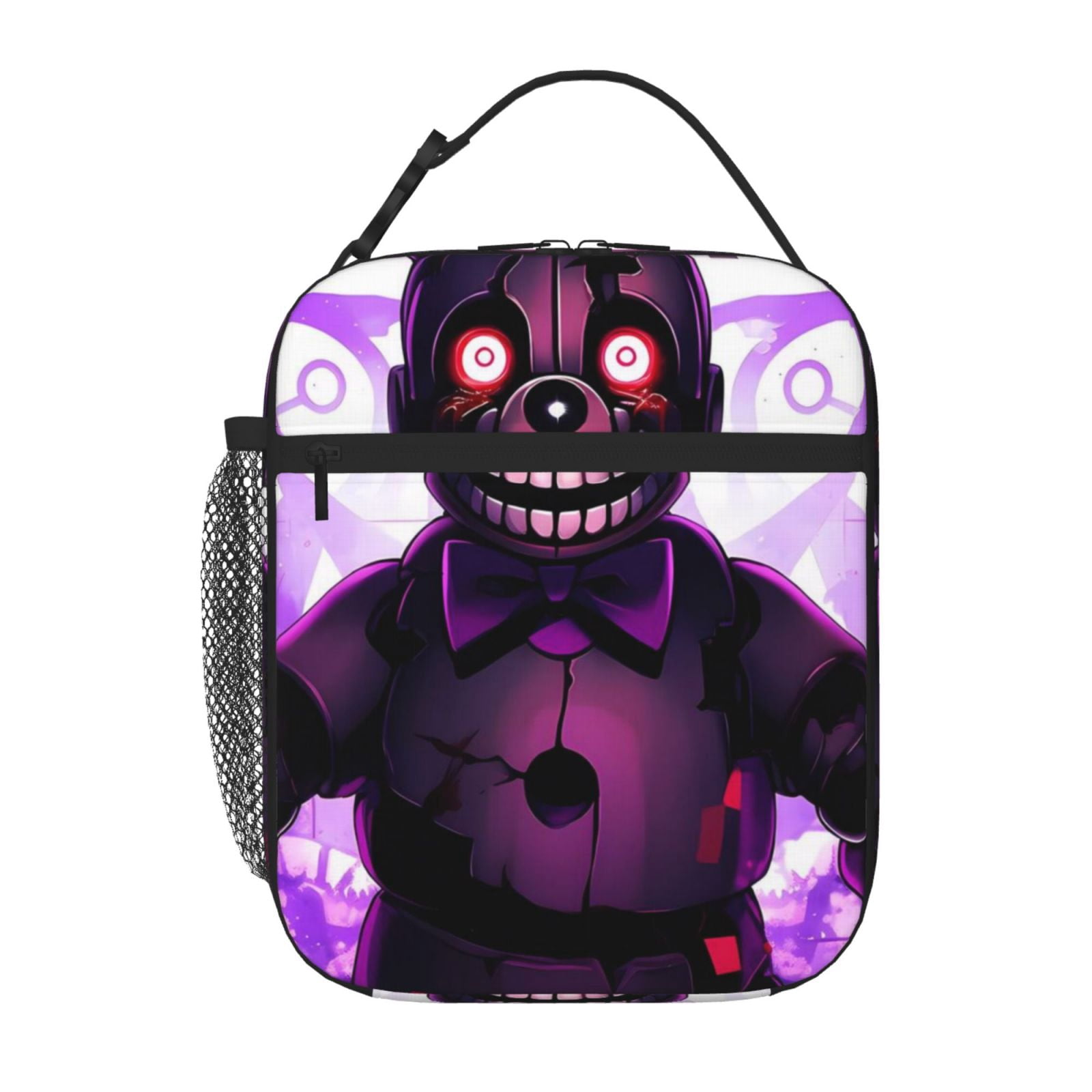 Lsque Five Nights At Freddy'S Pattern Insulated Lunch Bag – Lunch Box ...