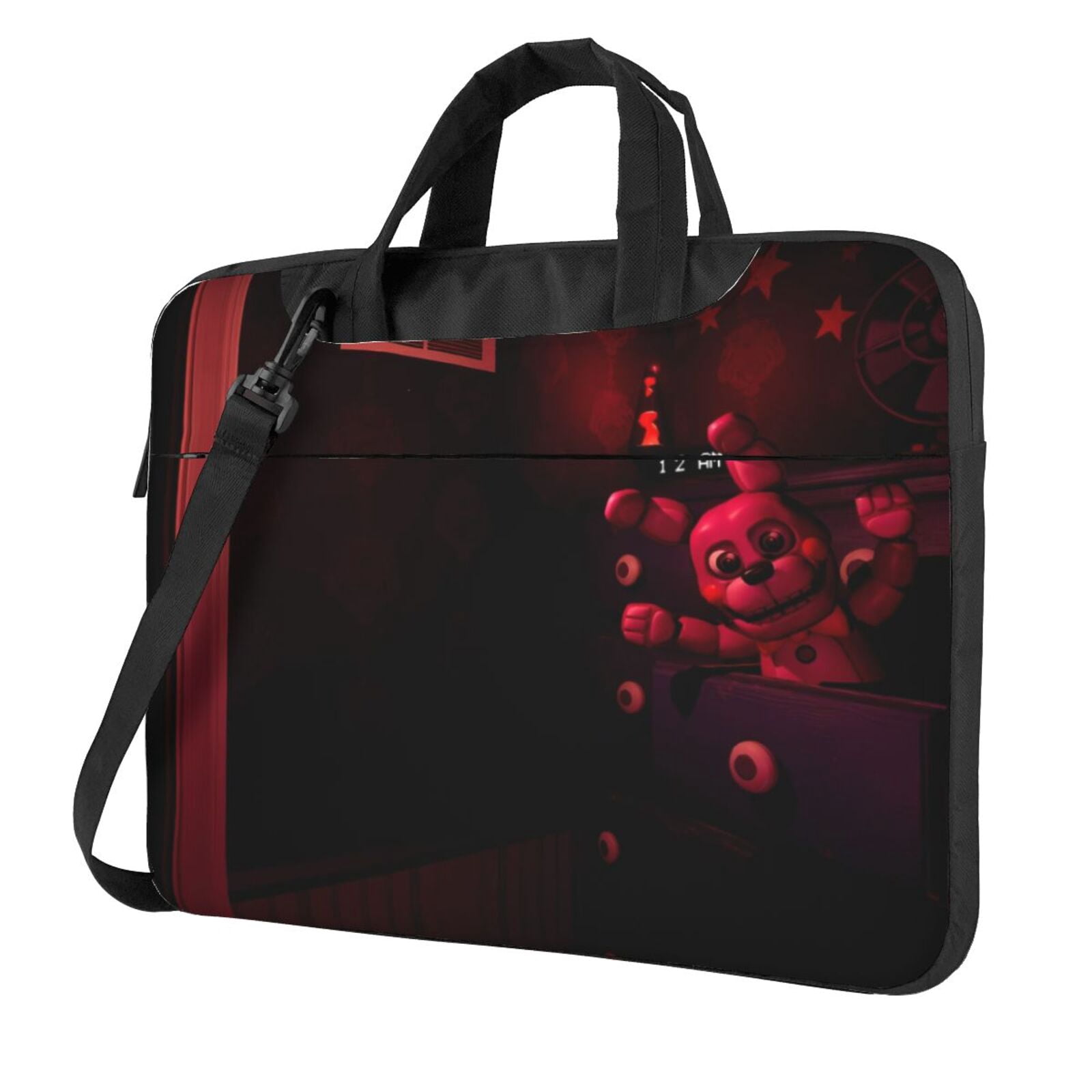 Lsque Five Nights At Freddy'S Pattern Laptop Bag – Portable & Slim ...