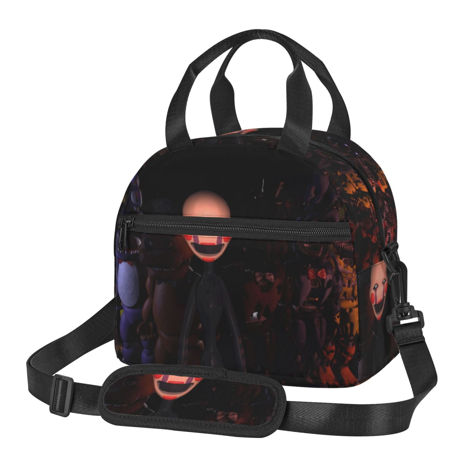 Lsque Five Nights At Freddy'S Pattern Lunch Bag ,Insulated Lunch Box ...